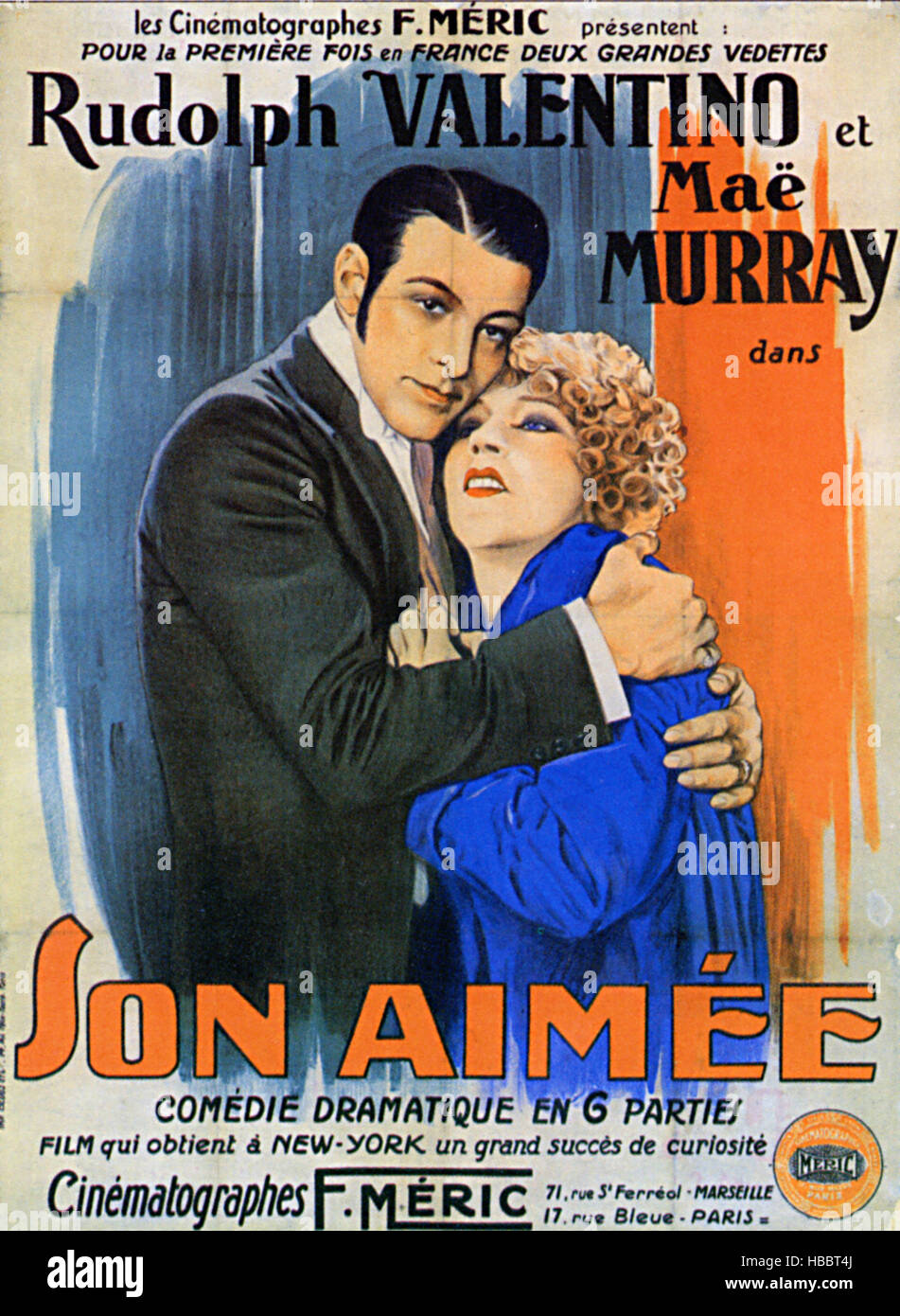 THE DELICIOUS LITTLE DEVIL, Rudolph Valentino, Mae Murray, 1919 Stock ...