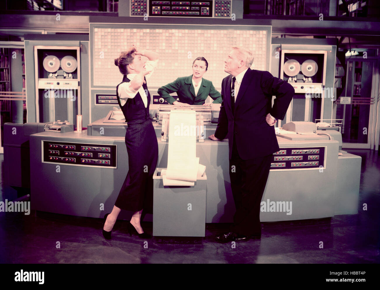 DESK SET, Spencer Tracy, Katharine Hepburn, 1957, TM and Copyright (c ...