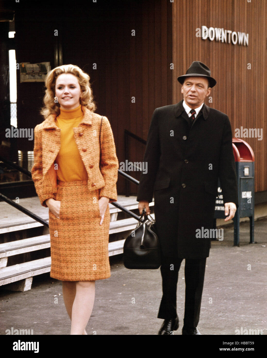 DETECTIVE, Lee Remick, Frank Sinatra, 1968, bag TM and Copyright (c ...