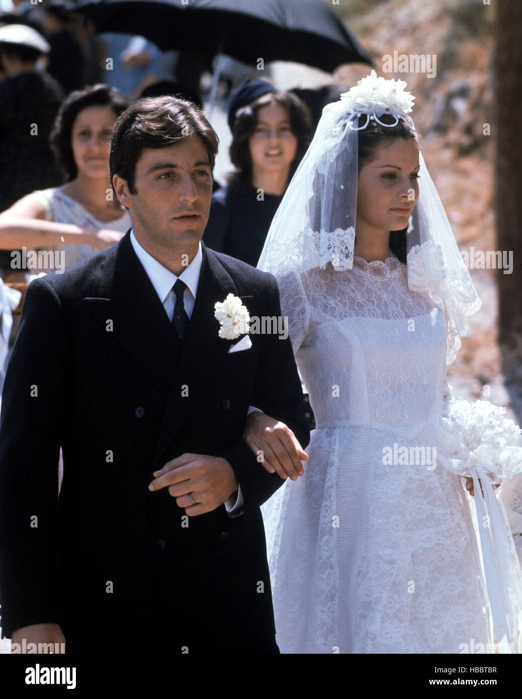 THE GODFATHER, Al Pacino, Simonetta Stefanelli, 1972 Stock Photo - Alamy
