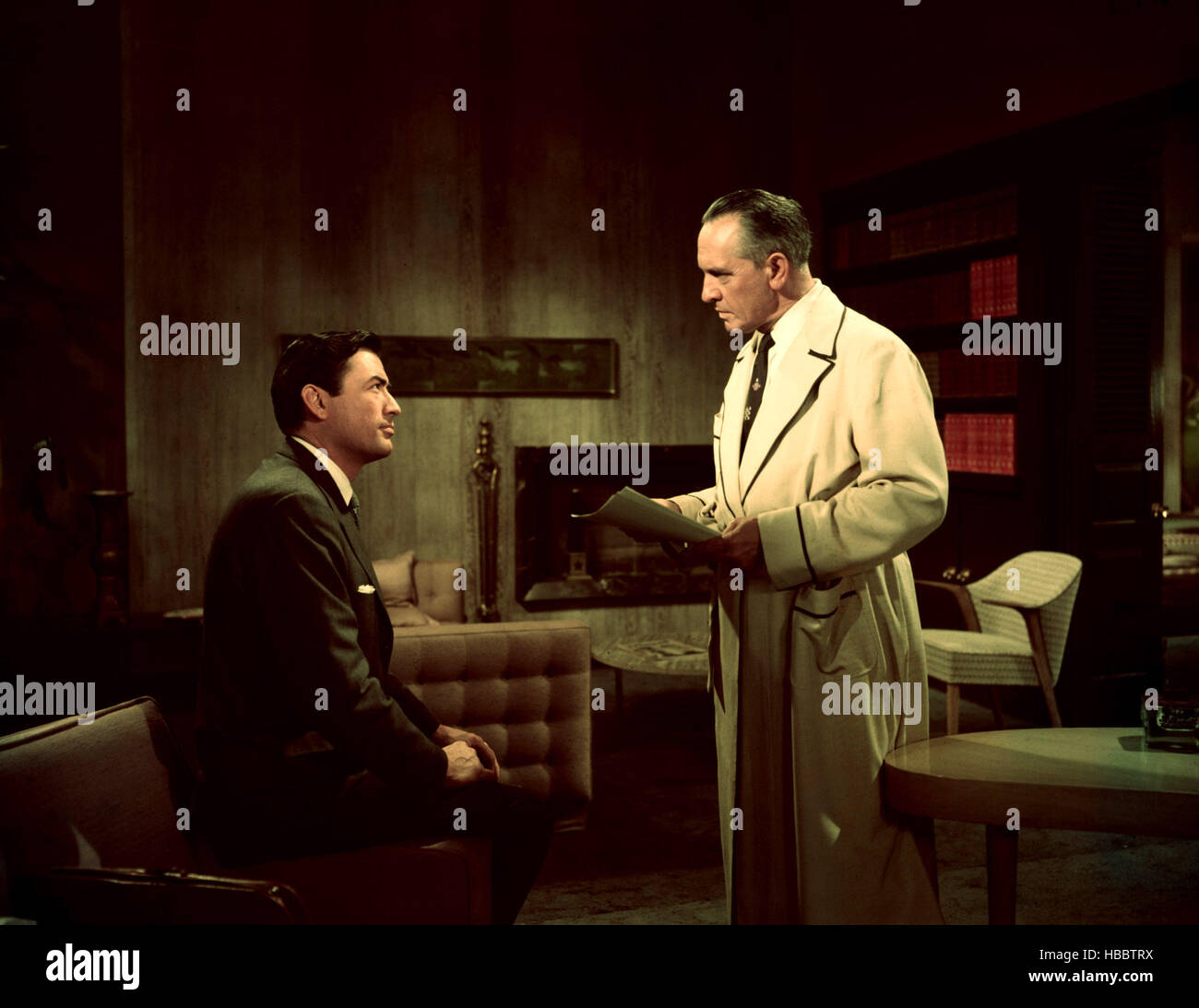 THE MAN IN THE GRAY FLANNEL SUIT, Gregory Peck, Fredric March, 1956. TM ...