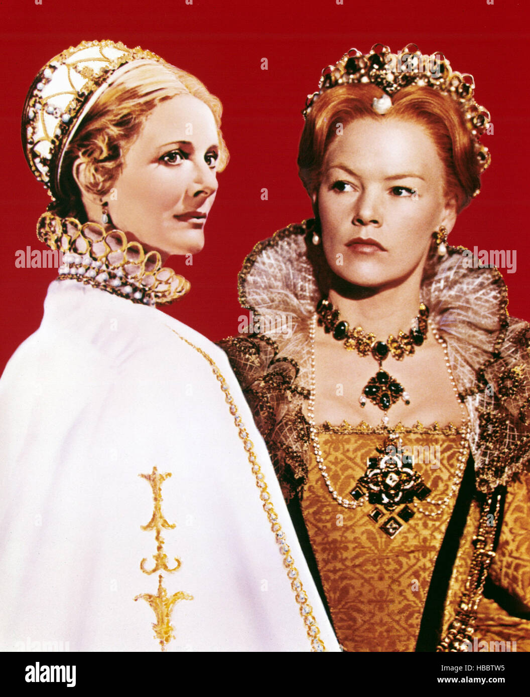 MARY QUEEN OF SCOTS, Vanessa Redgrave, Glenda Jackson, 1971 Stock Photo ...