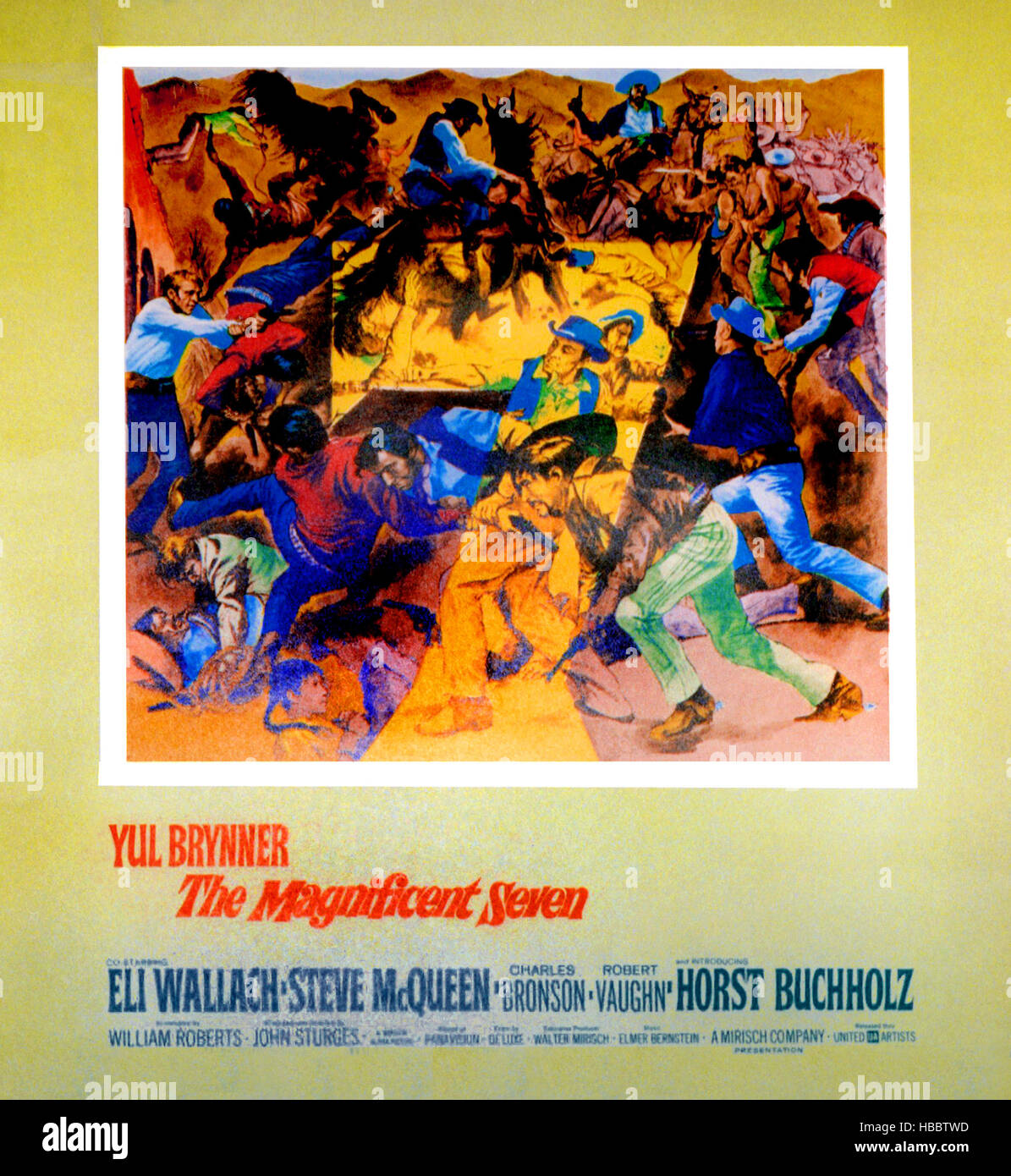 The magnificent seven poster hi-res stock photography and images - Alamy