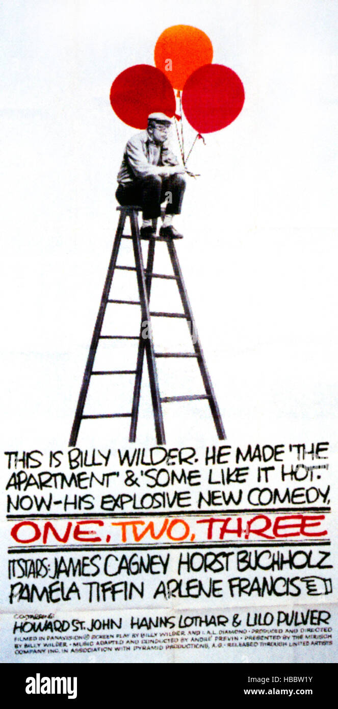 ONE, TWO, THREE, Billy Wilder, 1961 Stock Photo - Alamy