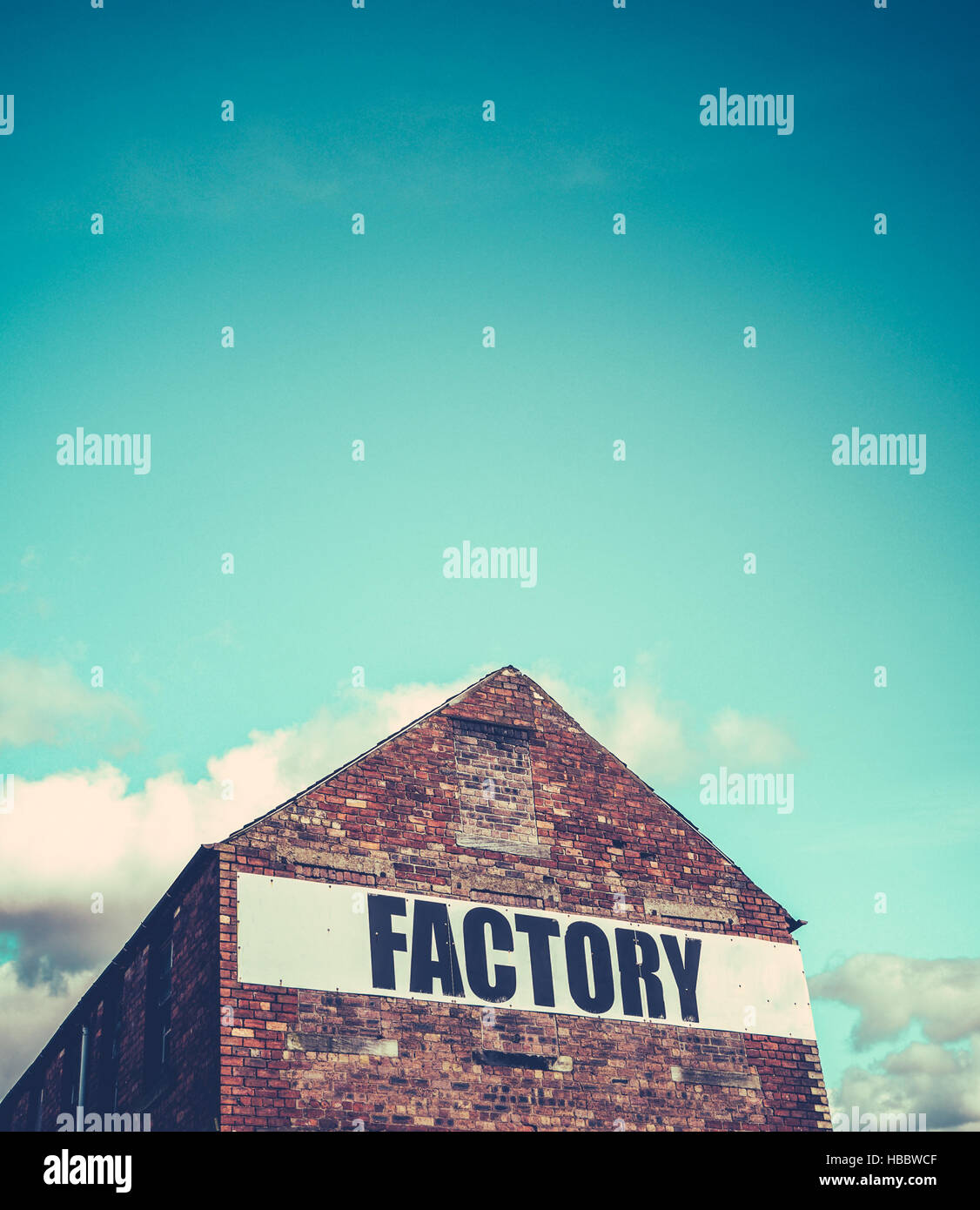 Red brick factory hi-res stock photography and images - Alamy
