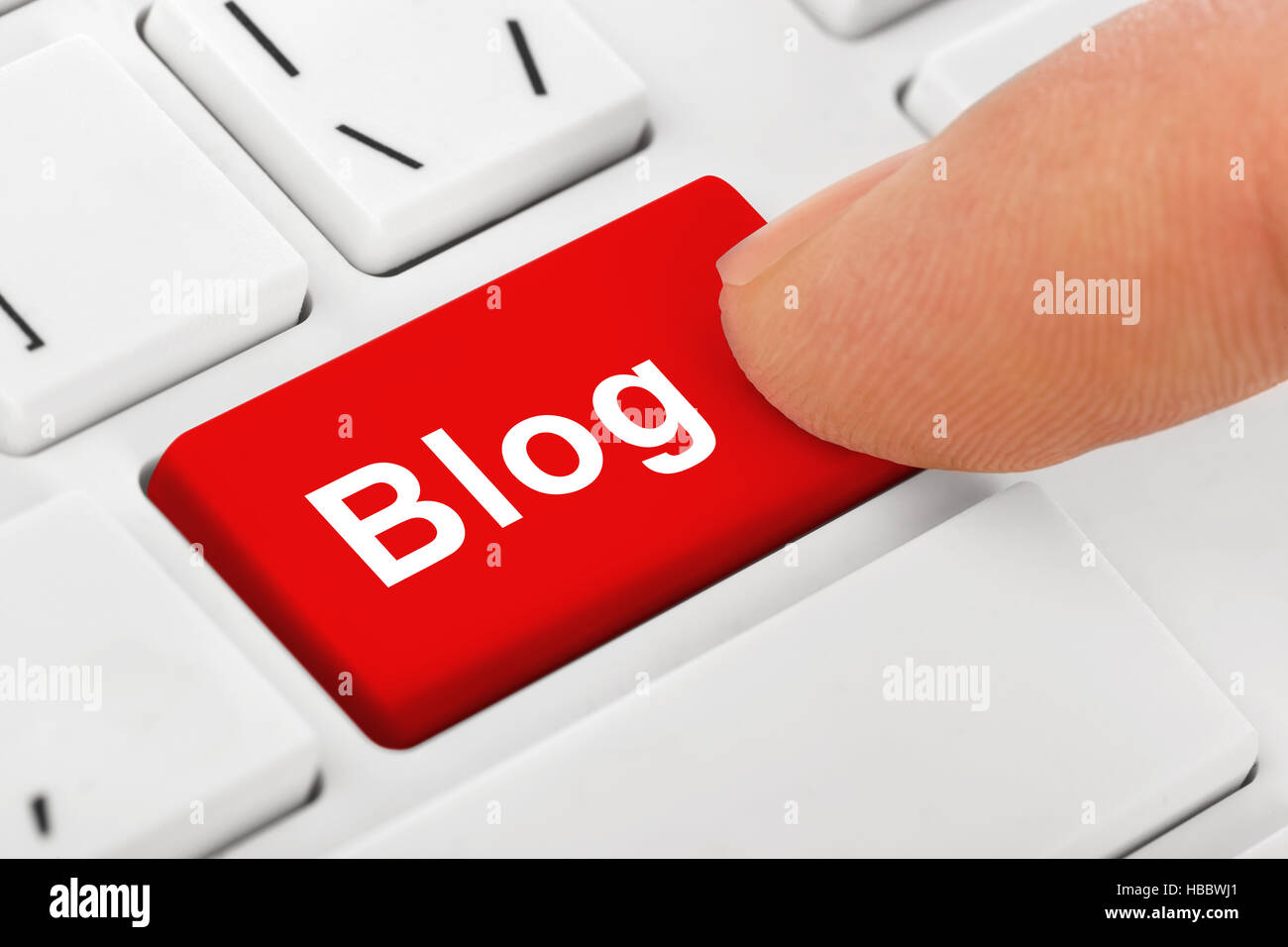 Blog key hi-res stock photography and images - Alamy