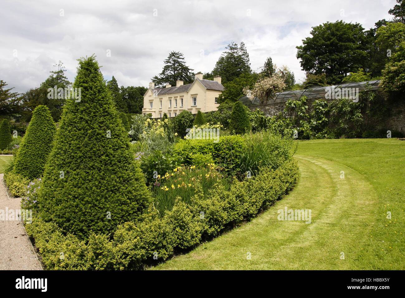 Aberglasney House and Gardens Stock Photo - Alamy