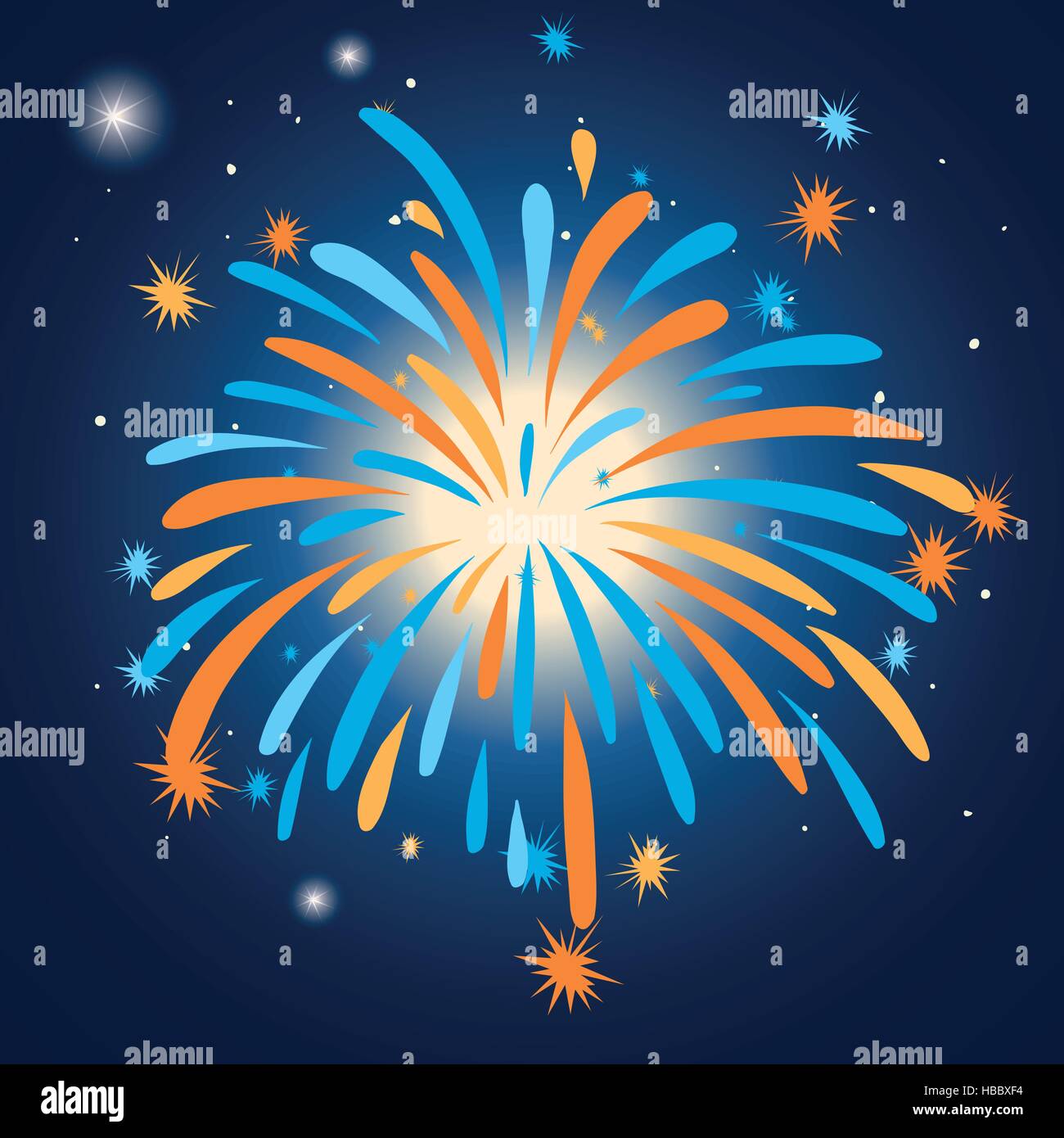 Explosive sky Stock Vector Images - Alamy