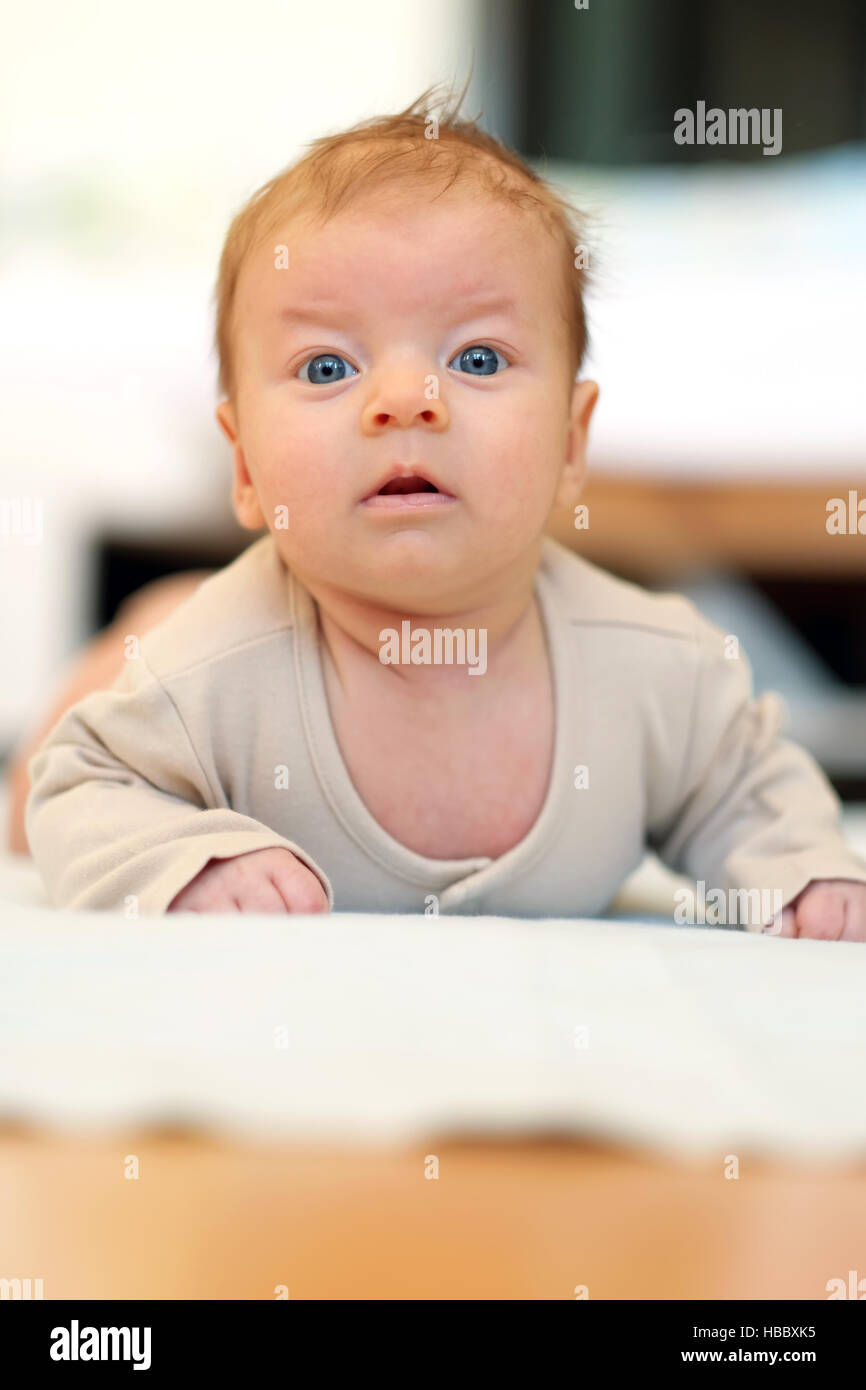 Two months old baby Stock Photo - Alamy