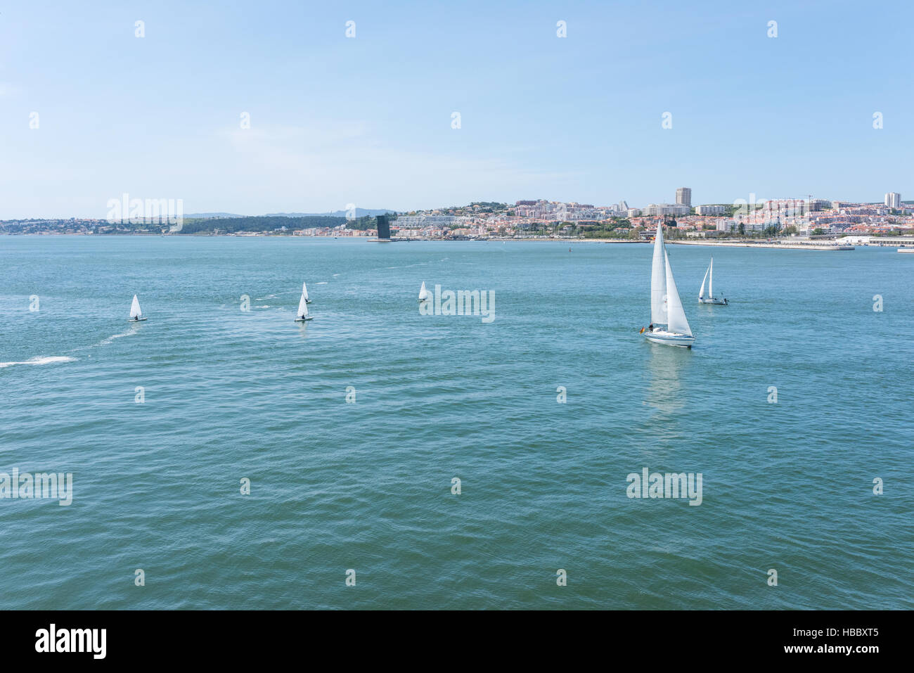 the port of Lisbon Stock Photo - Alamy