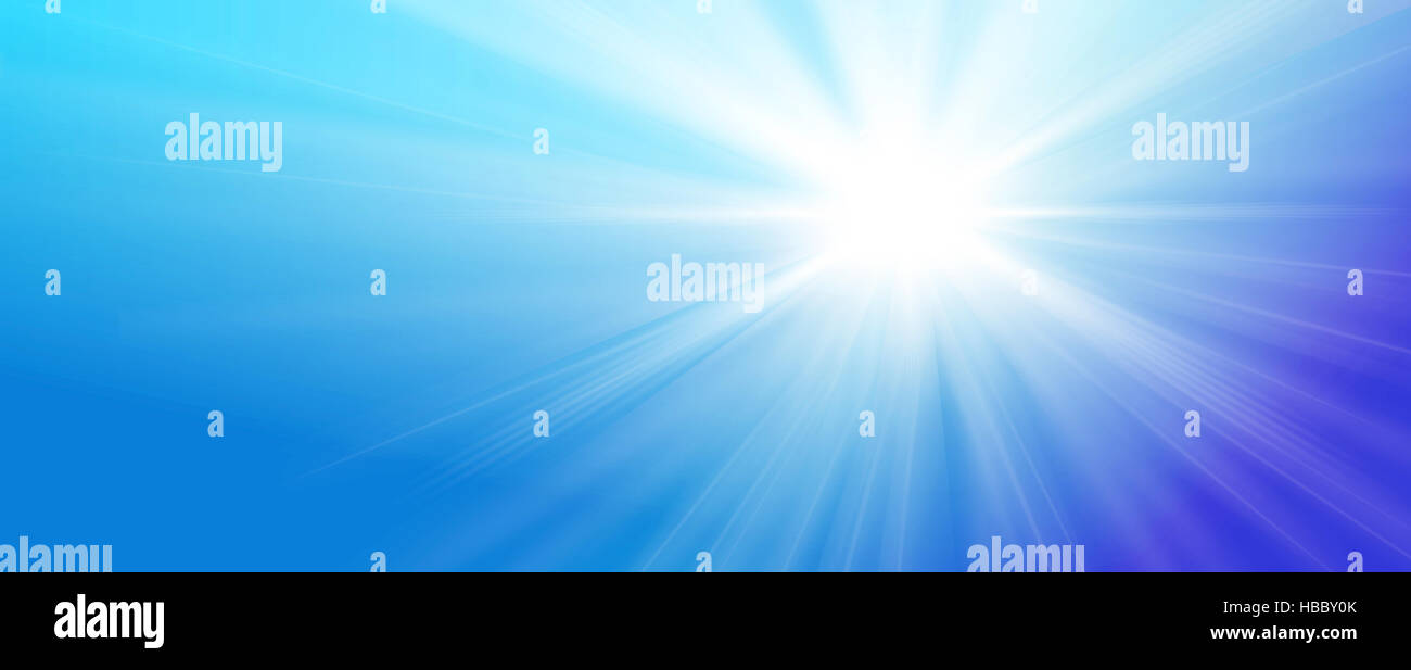 sunny blue sky background Stock Photo - Alamy