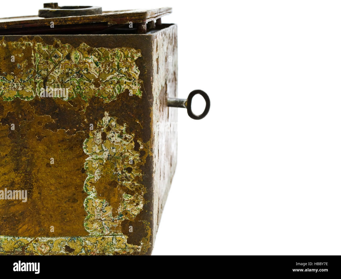 Old Rusty Chest Stock Photo - Alamy