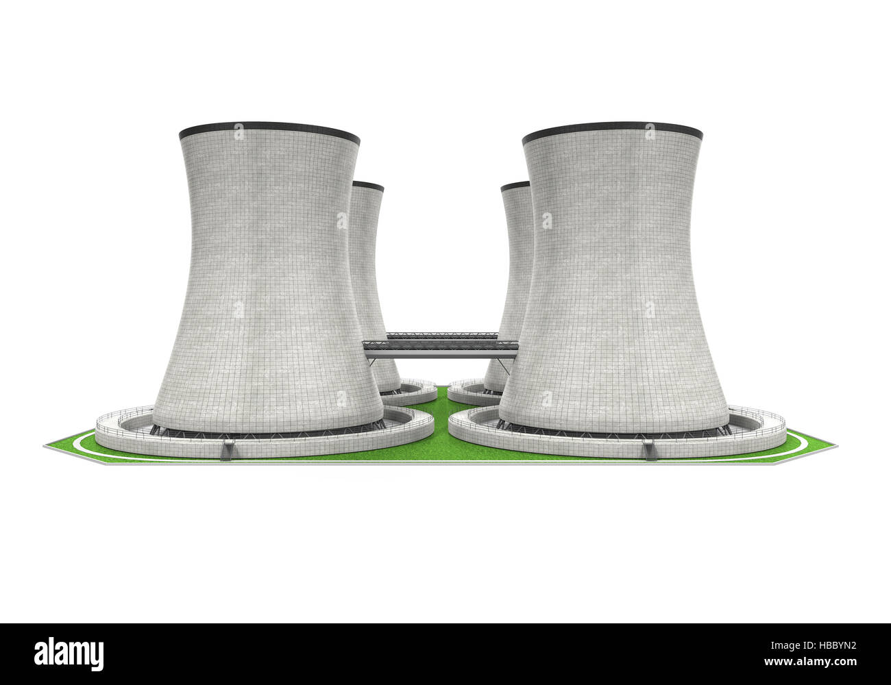 Nuclear Power Plant Stock Photo - Alamy