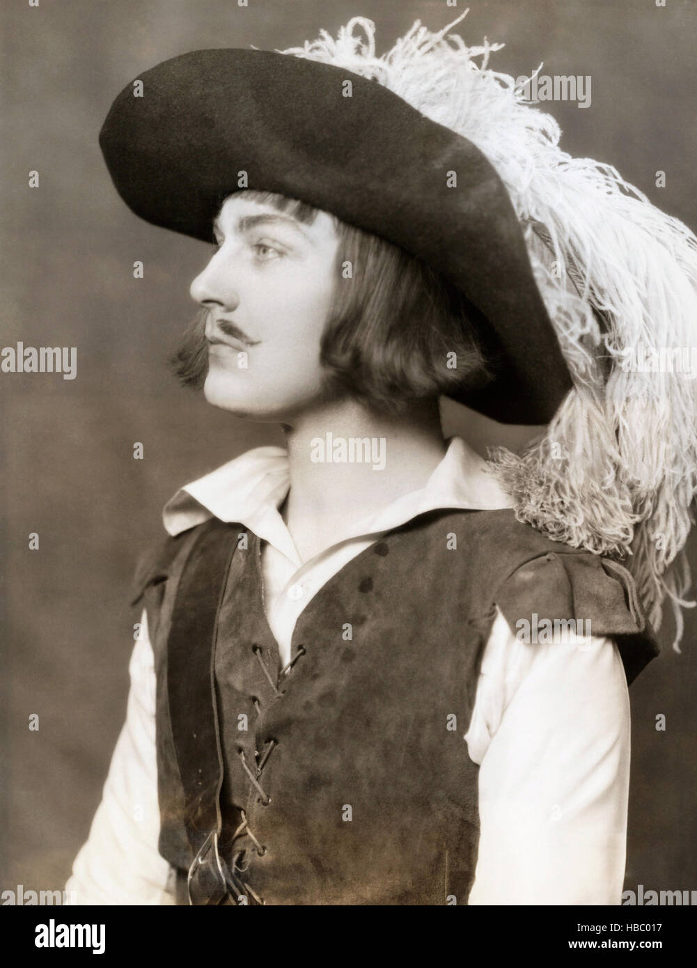 THE THREE MUSKETEERS, Dennis King, 1928 Broadway stage production Stock ...