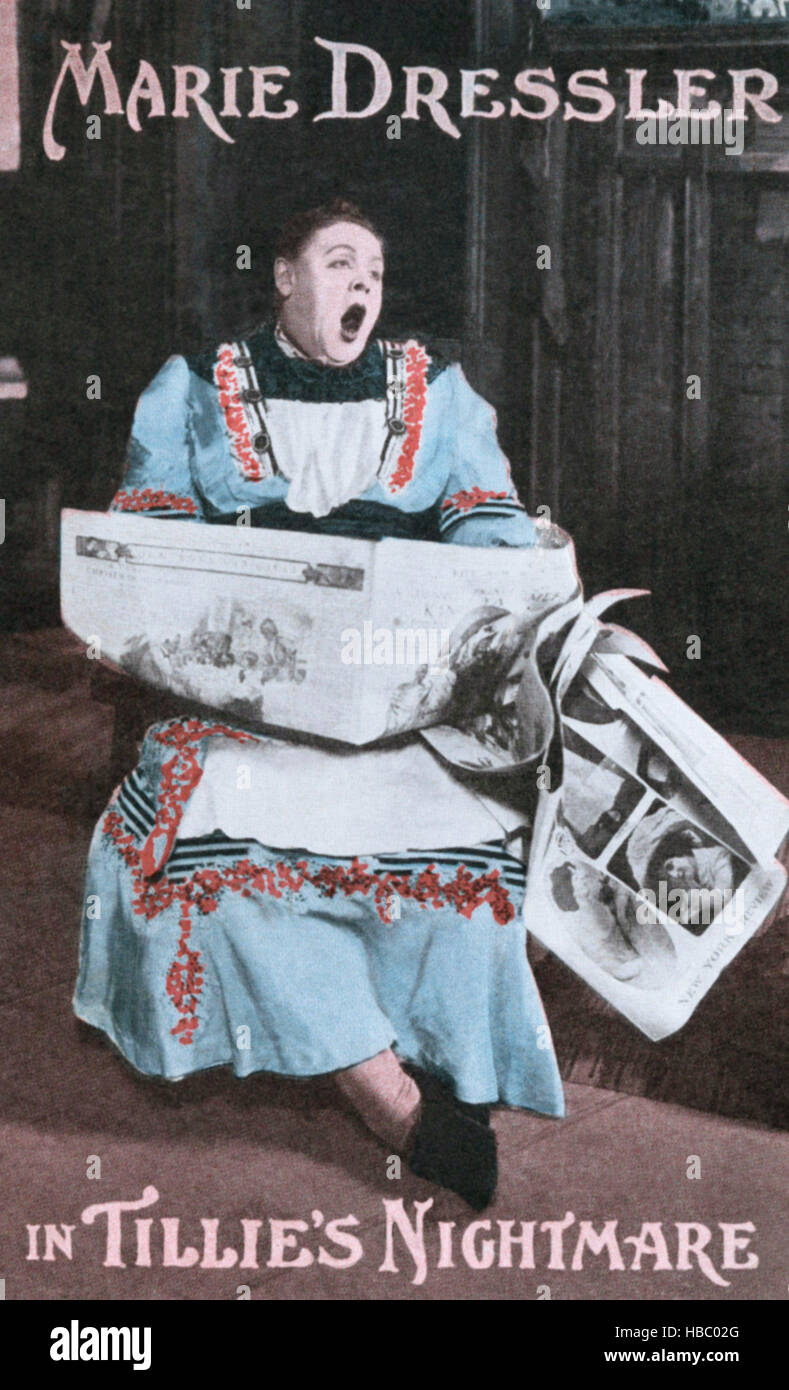 TILLIE'S NIGHTMARE, Marie Dressler, 1910-1911 Stock Photo - Alamy