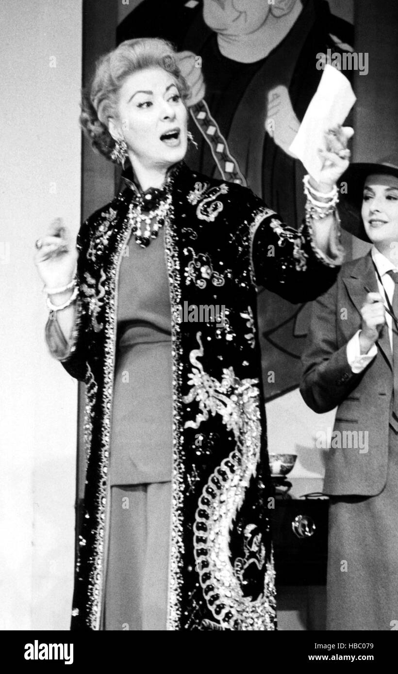 AUNTIE MAME, Greer Garson, Broadhurst Theater, New York, 1956-58 (1958 ...