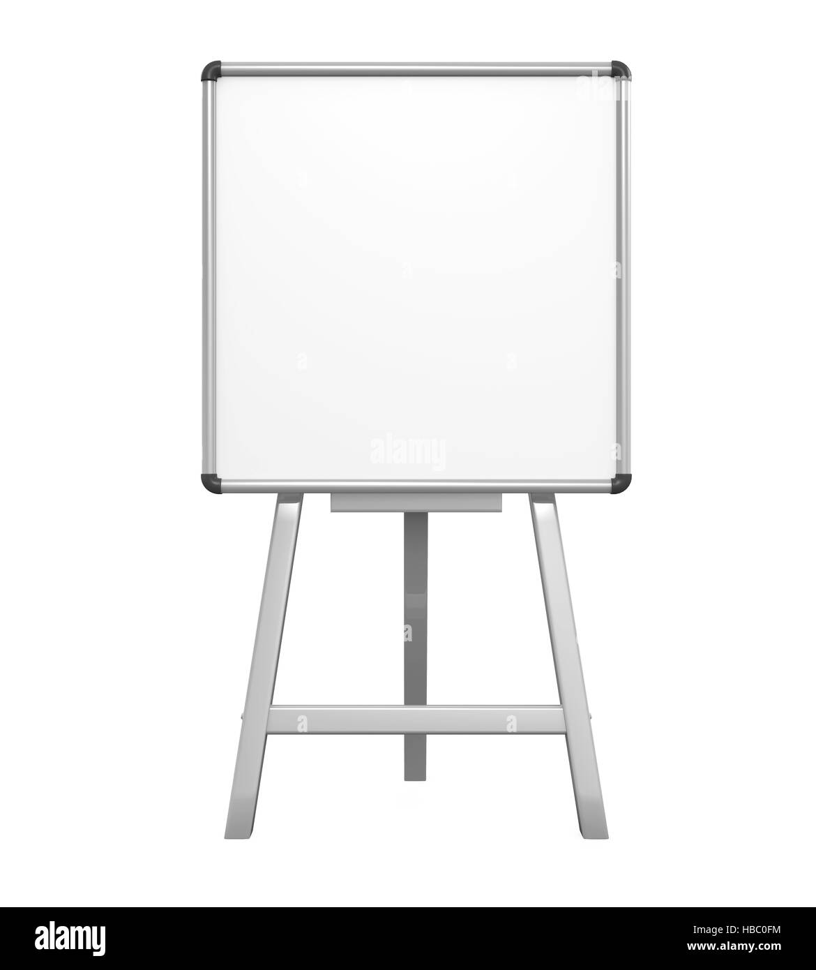Blank Whiteboard Isolated Stock Photo - Alamy