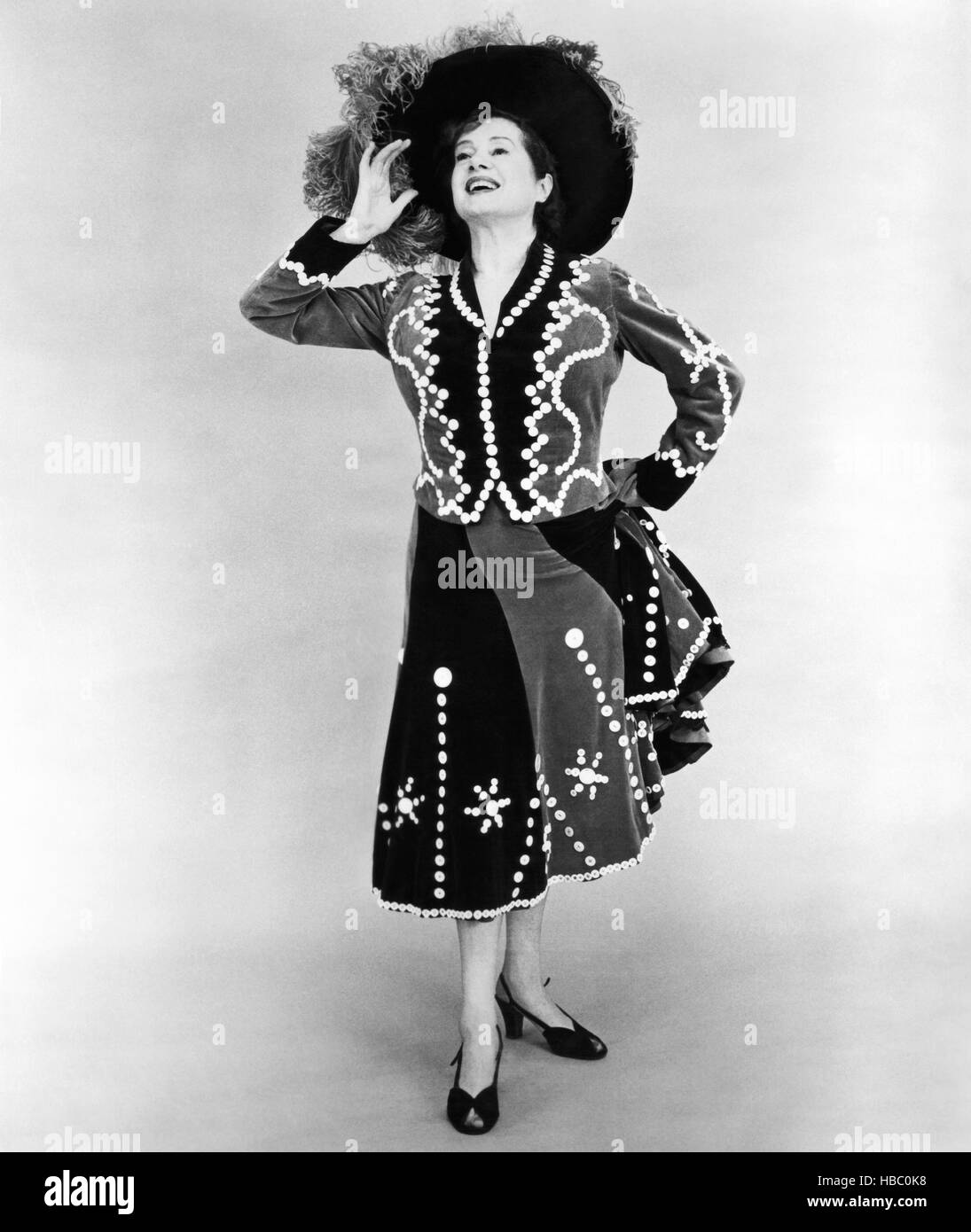 ELSA LANCHESTER - HERSELF!, Elsa Lanchester, 41st Street Theater, New ...