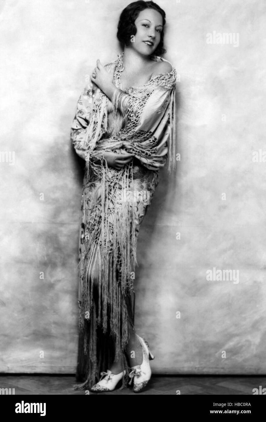 GEORGE WHITE'S SCANDALS Ethel Merman, Apollo Theater, 1931 Stock Photo ...