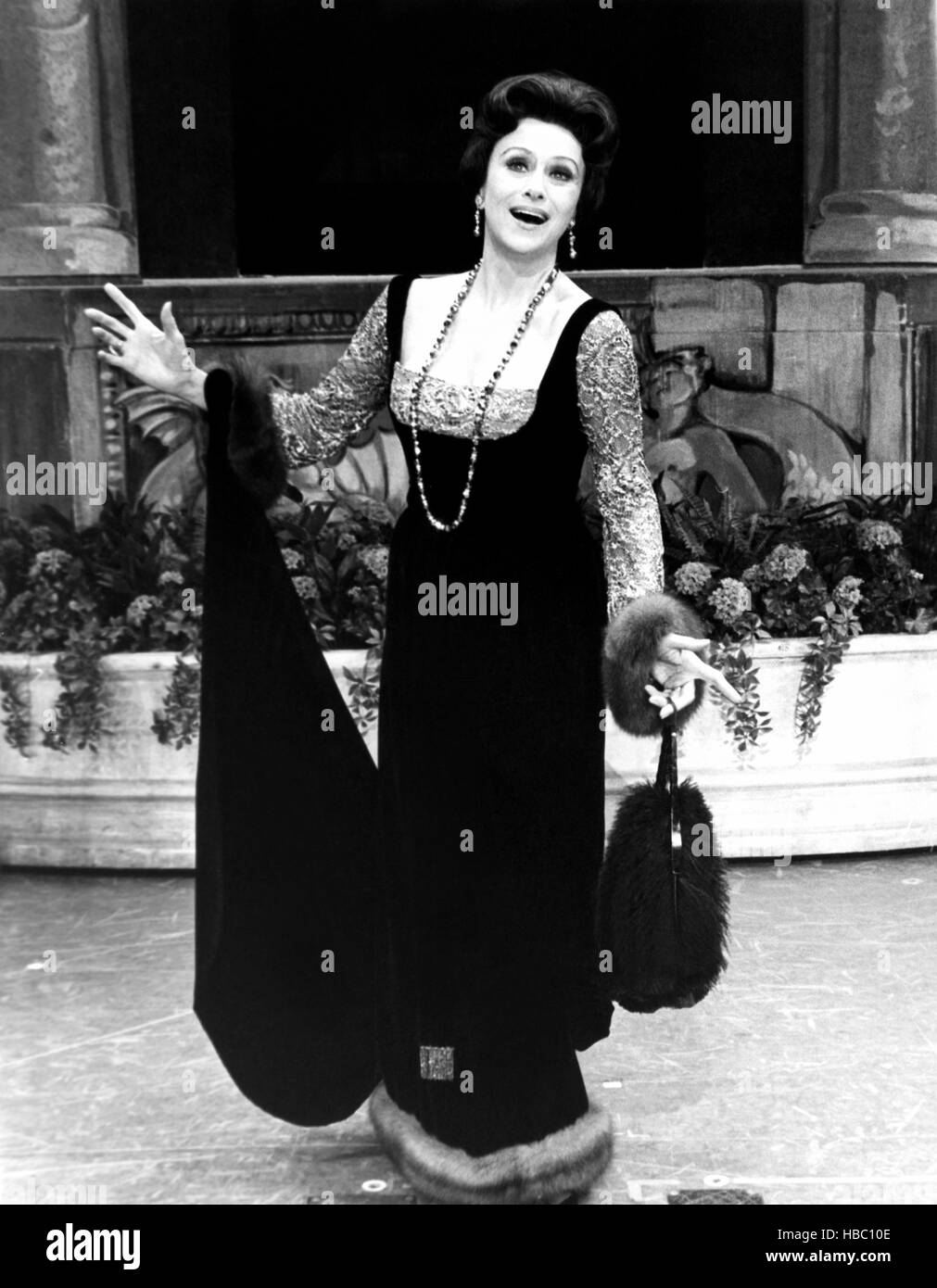 IRENE, Ruth Warrick, Minskoff Theater, New York, 1973-74 Stock Photo ...