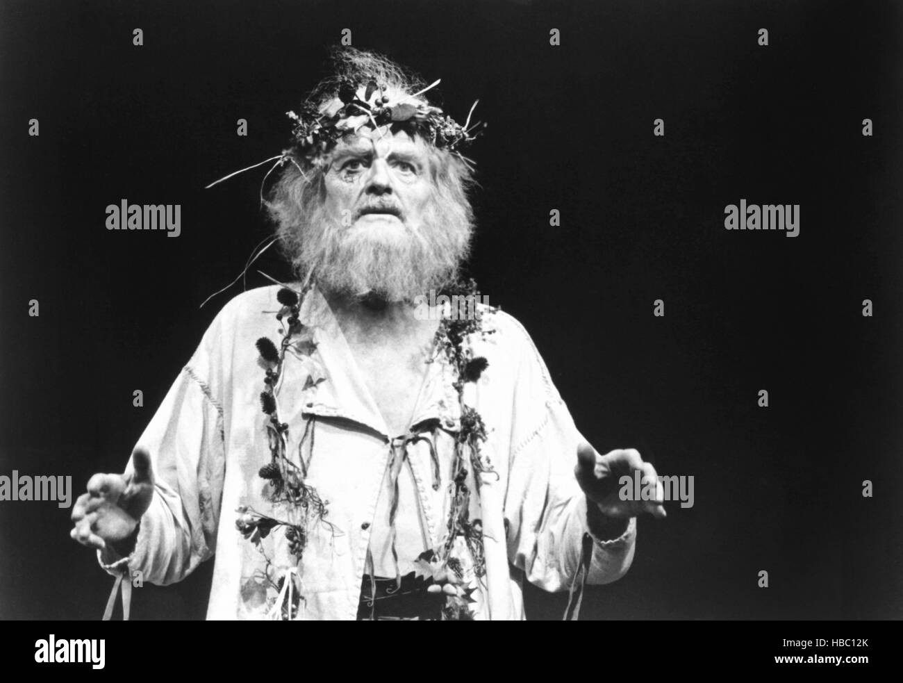 KING LEAR, Hal Holbrook, Roundabout Theatre Company, 1990, Ph: Roger ...