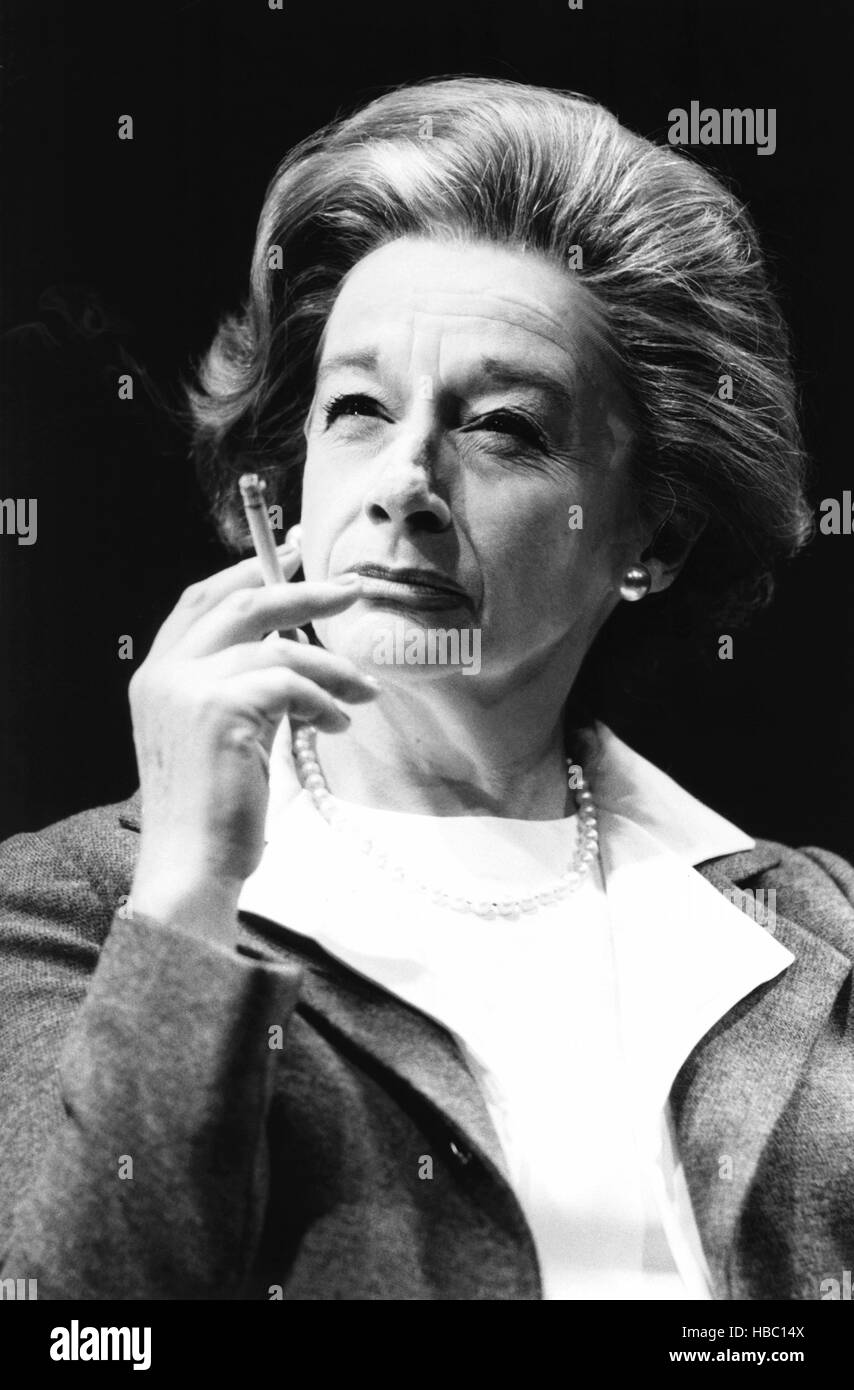 LILLIAN, Zoe Caldwell as Lillian Hellman, 1985 Stock Photo - Alamy