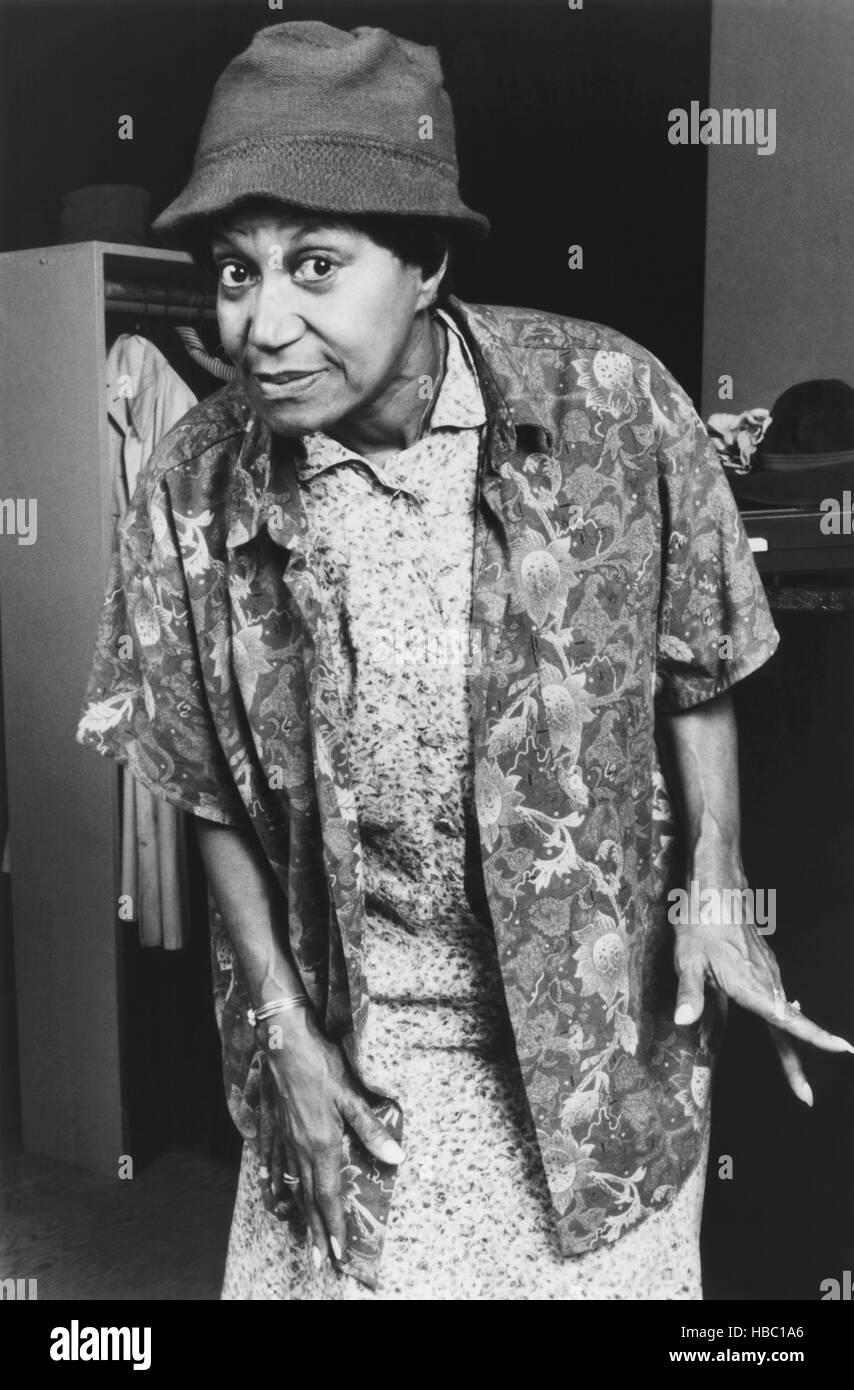 MOMS, Clarice Taylor as Moms Mabley, 1988, Ph: Bob Marshak Stock Photo ...