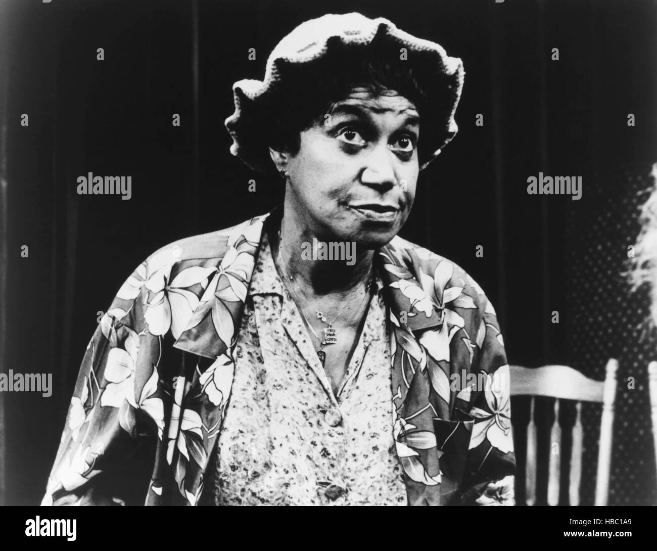 MOMS, Clarice Taylor as Moms Mabley, touring company, 1989 Stock Photo ...