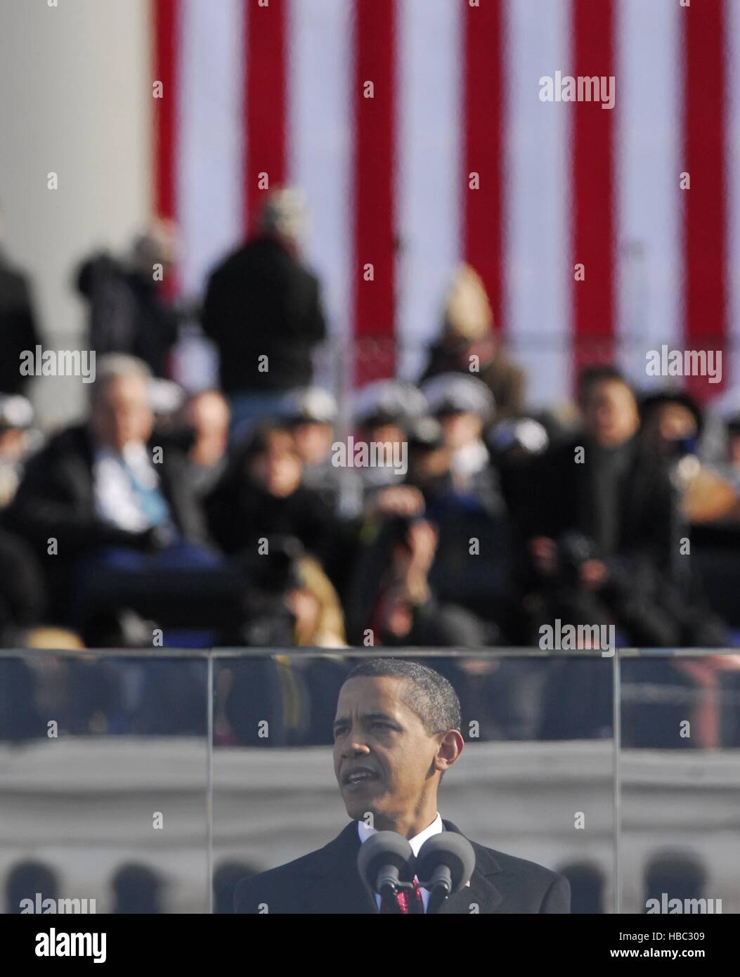 President Obama delivers his inaugural address. Jan. 20 2009. (BSWH ...