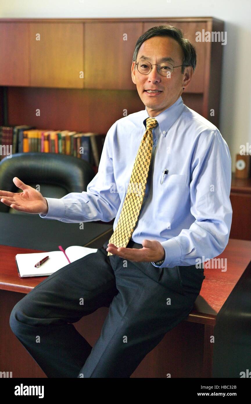 Secretary of Energy Steven Chu b. 1948 is a physicist and winner of the ...