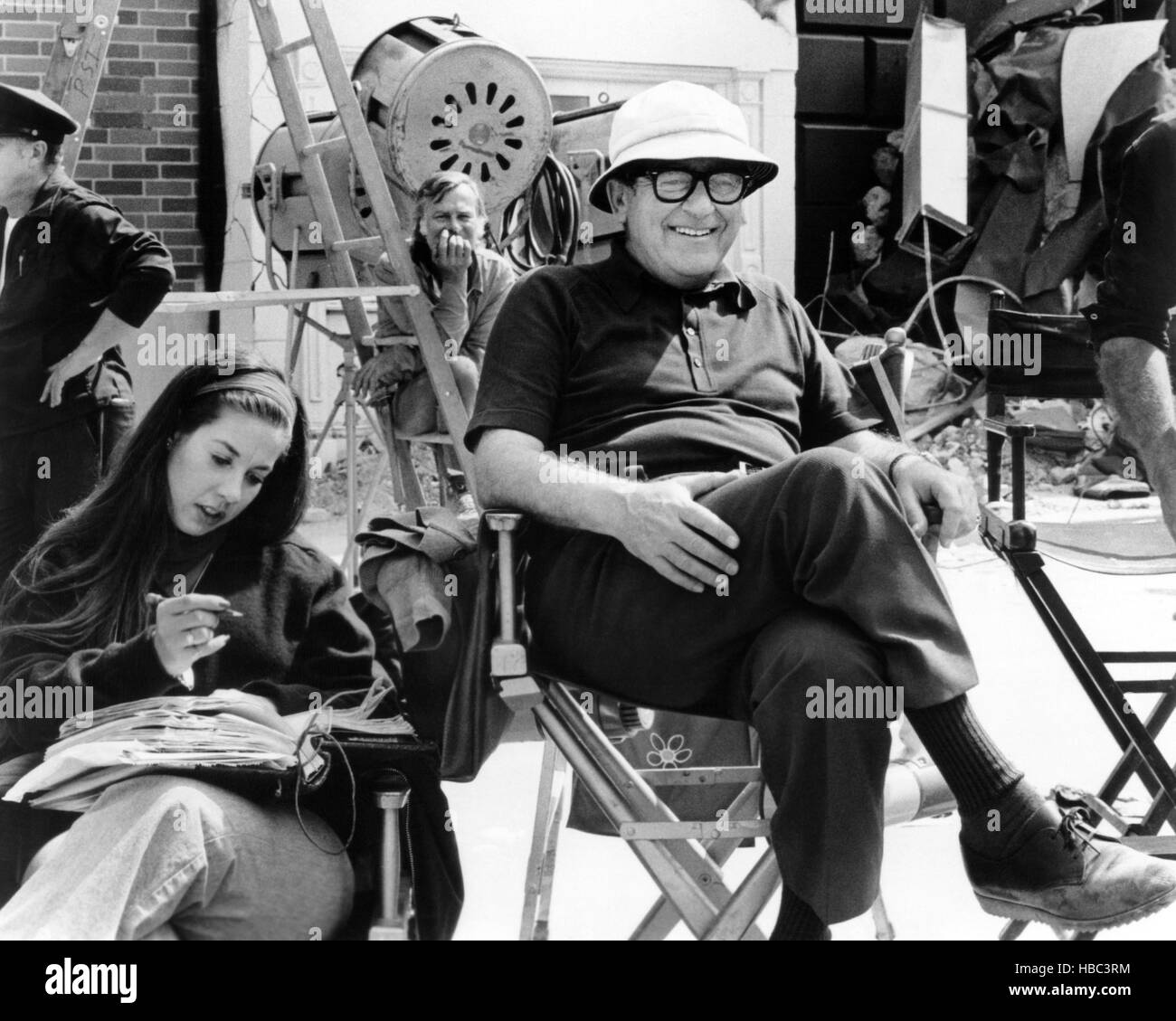 EARTHQUAKE, director Mark Robson, on set, 1974. ©Universal/Courtesy ...