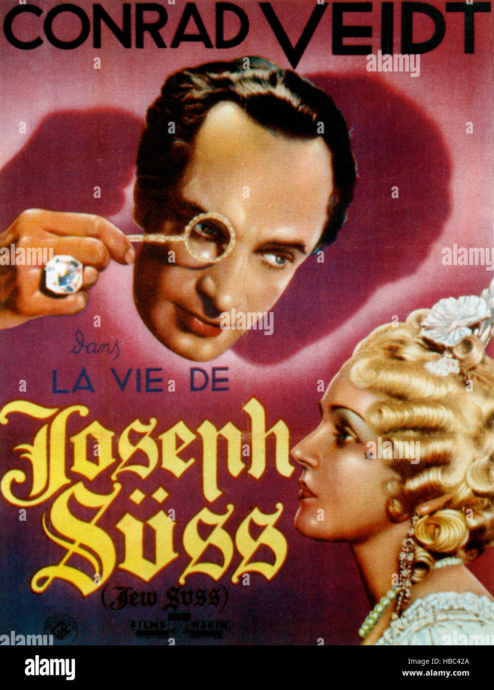 JEW SUSS, (aka POWER), Conrad Veidt, Benita Hume, 1934 Stock Photo - Alamy