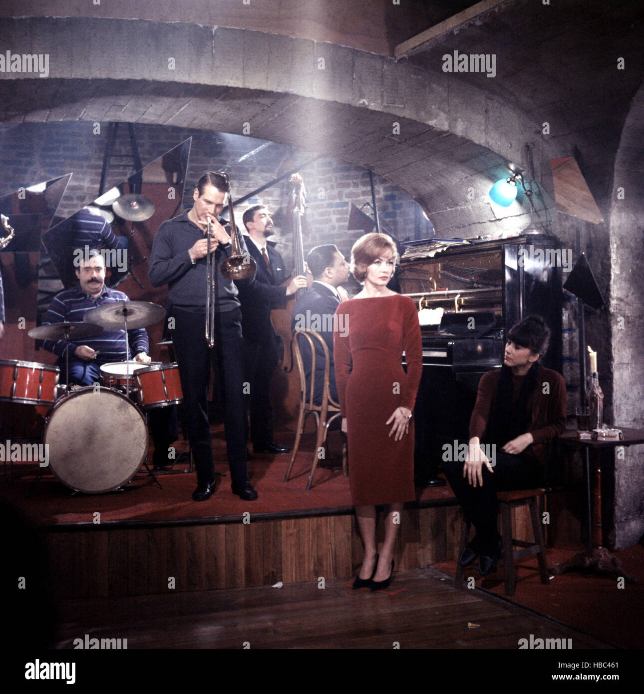 PARIS BLUES, Moustache, Paul Newman, Guy Pederson, Aaron Bridgers ...