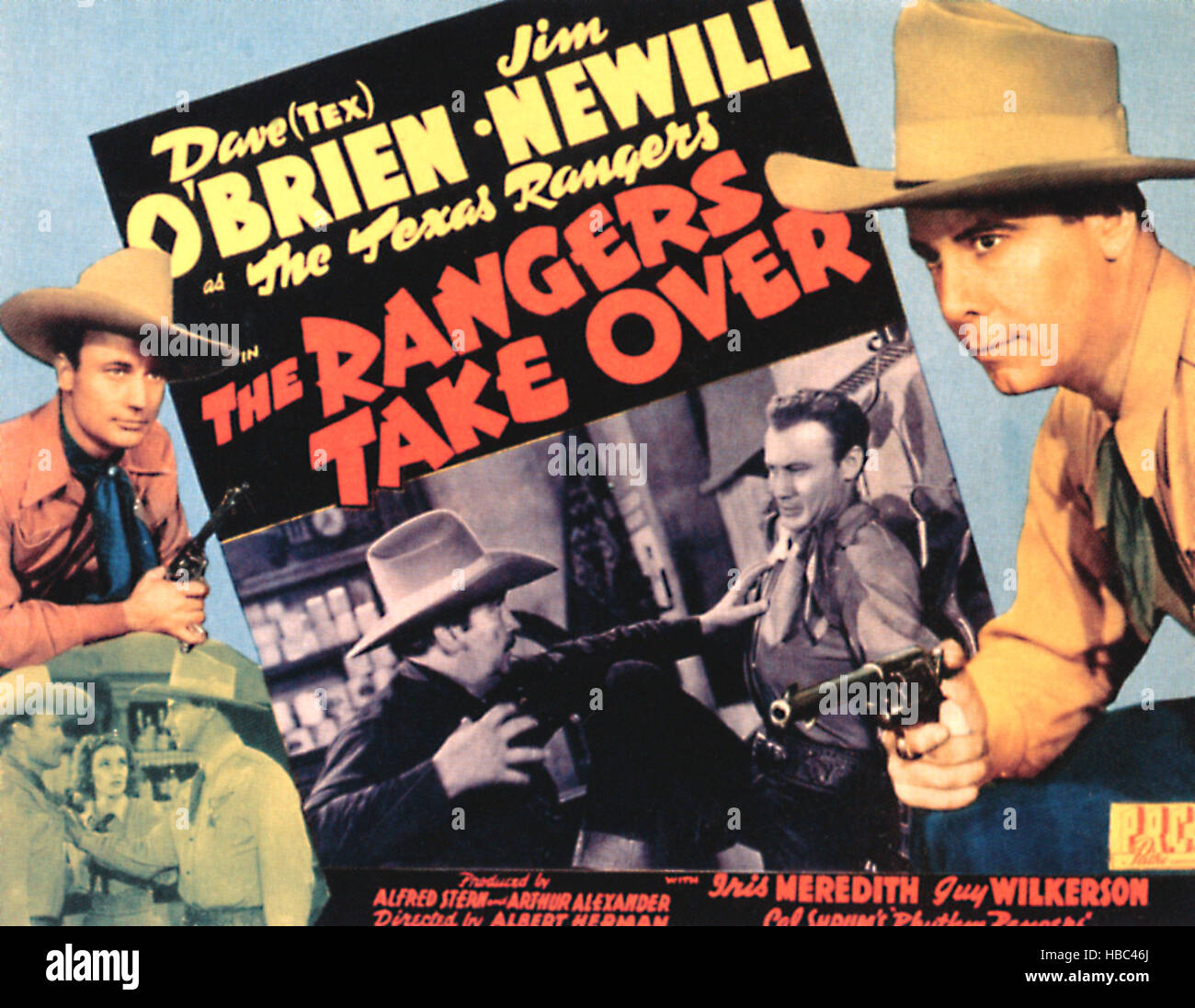 THE RANGERS TAKE OVER, Dave O'Brien, Iris Meredith, Charles King, James ...