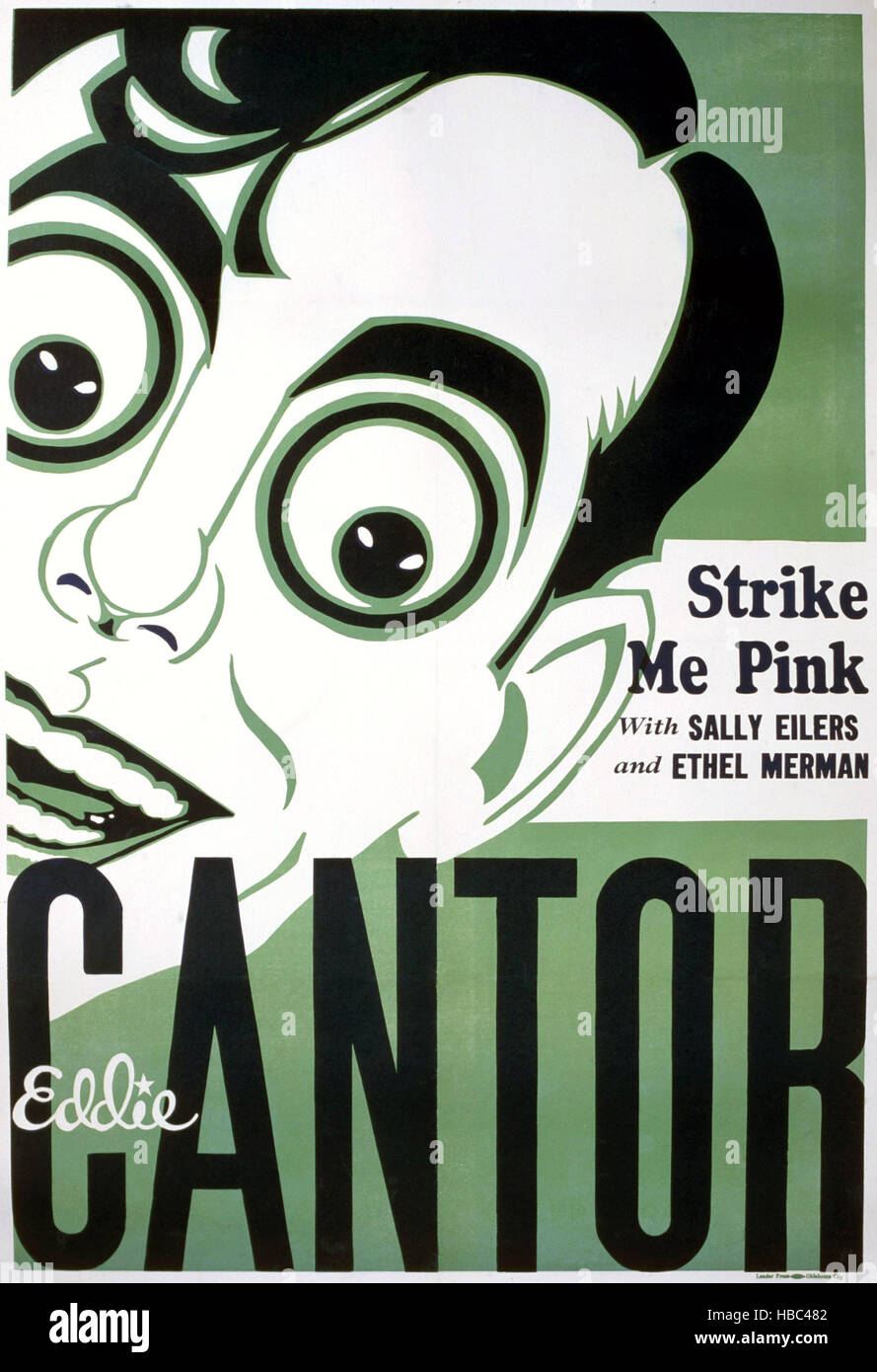 STRIKE ME PINK, Eddie Cantor, 1936 Stock Photo - Alamy