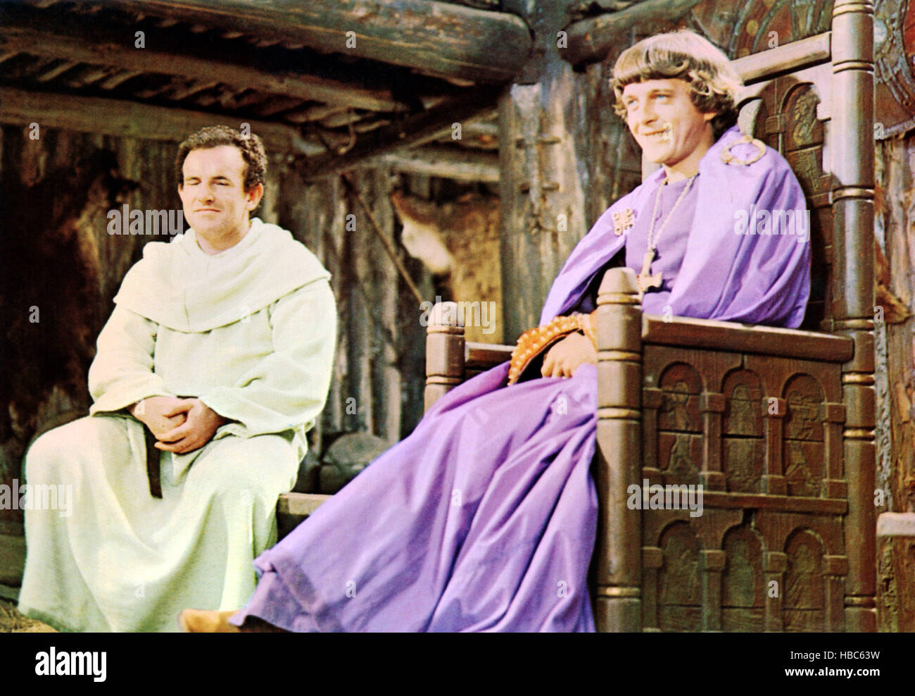 ALFRED THE GREAT, from left: Colin Blakely, David Hemmings, 1969 Stock ...