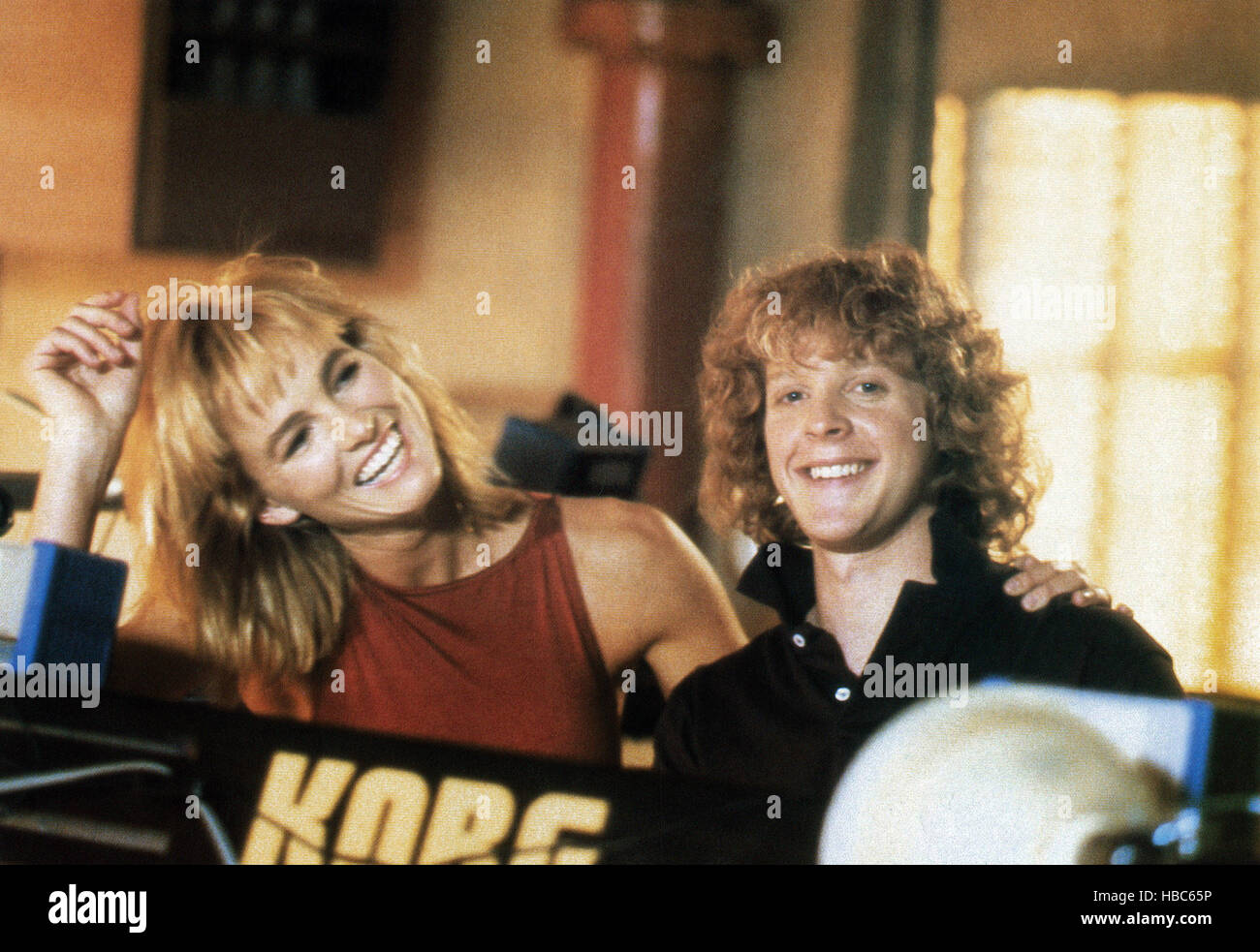 AMERICAN ANTHEM, from left: Janet Jones, Peter Tramm, 1986, © Columbia ...