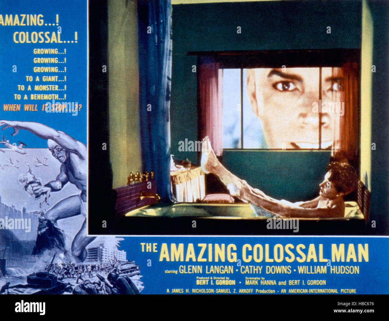 THE AMAZING COLOSSAL MAN, Glenn Langan, 1957 Stock Photo - Alamy