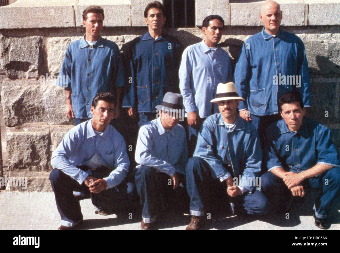 AMERICAN ME, standing from left: Daniel A. Haro, Pepe Serna, Domingo ...
