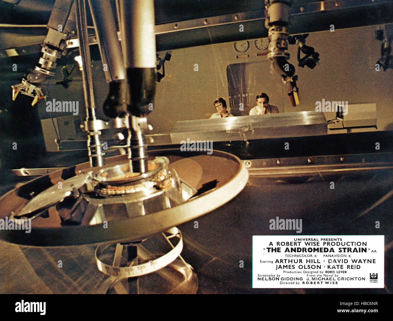 THE ANDROMEDA STRAIN, from left: Kate Reid, Arthur Hill, 1971 Stock ...