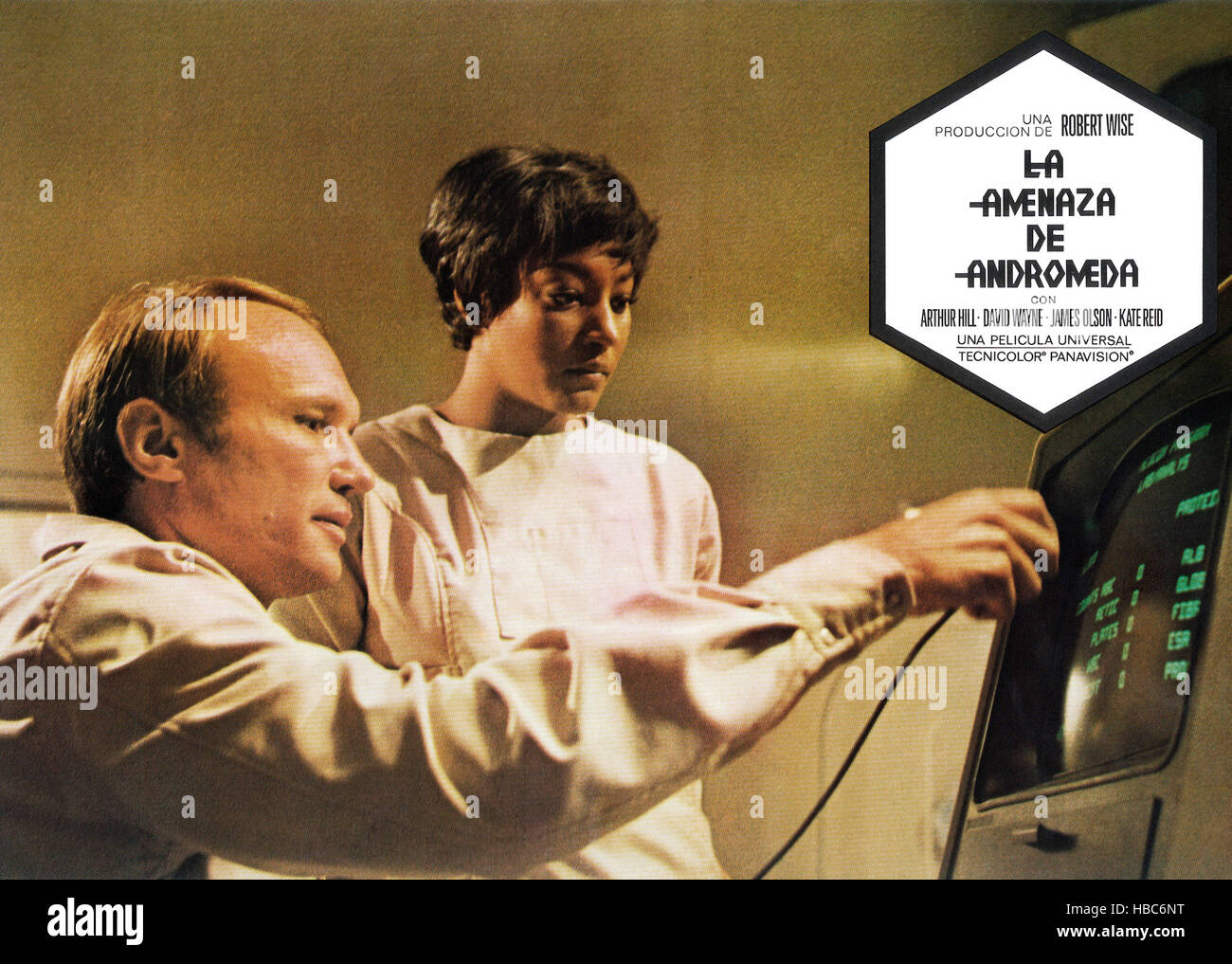 THE ANDROMEDA STRAIN, (aka LE AMENAZA DE ANDROMEDA), from left: James ...