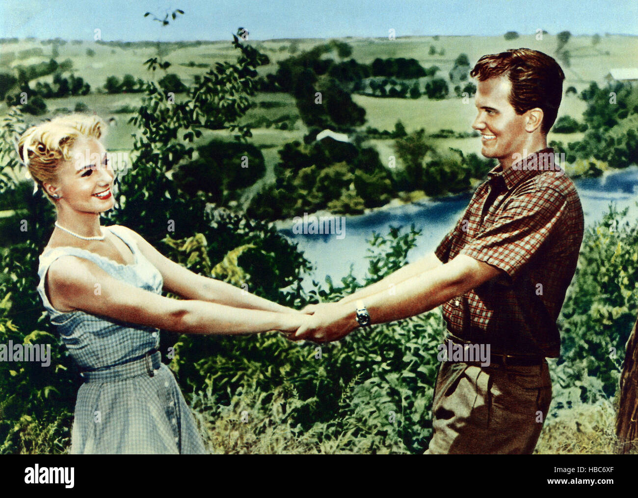 APRIL LOVE, from left: Shirley Jones, Pat Boone, 1957, TM & Copyright ...