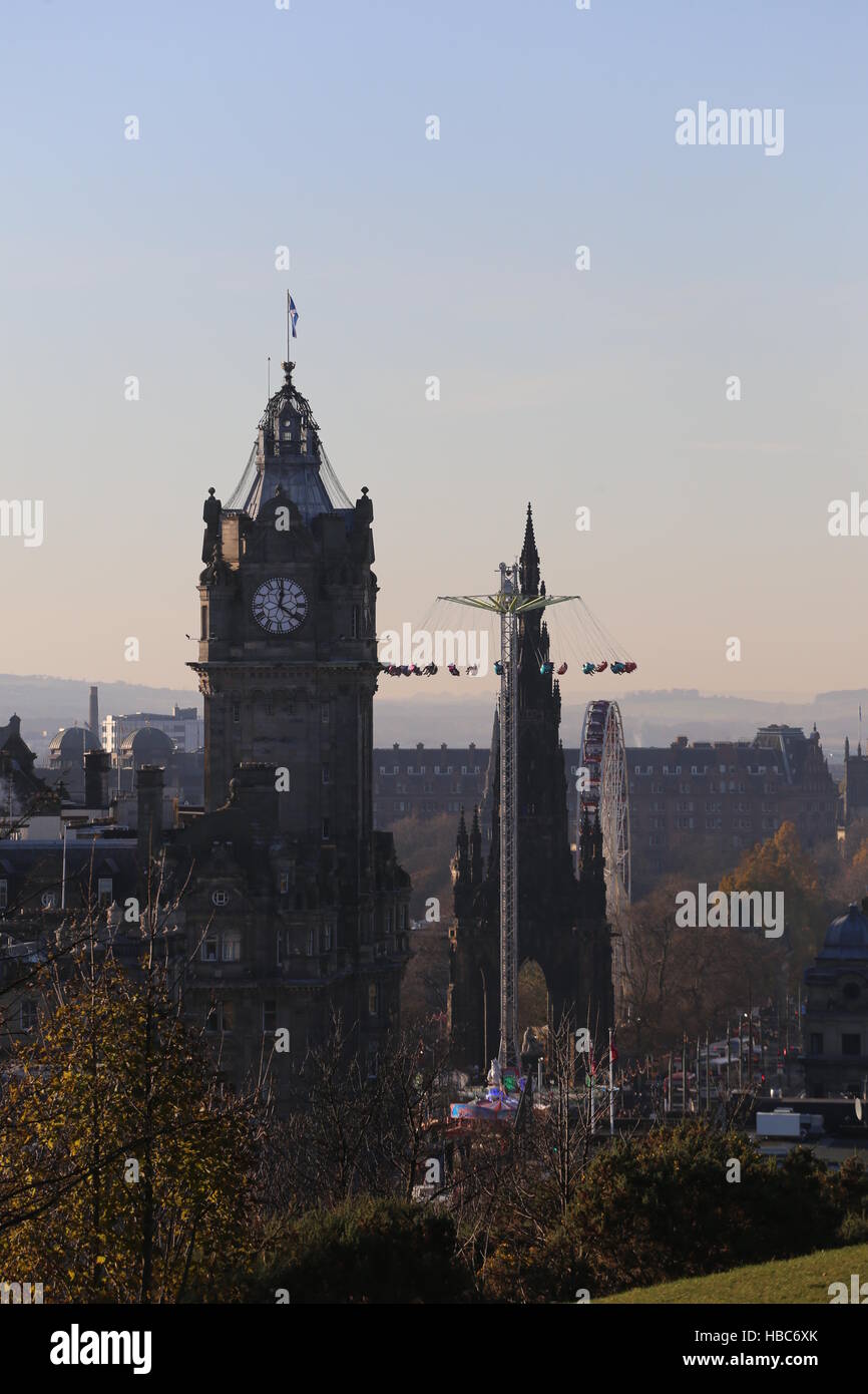 Star Flyer Ride Edinburgh Scotland High Resolution Stock Photography ...