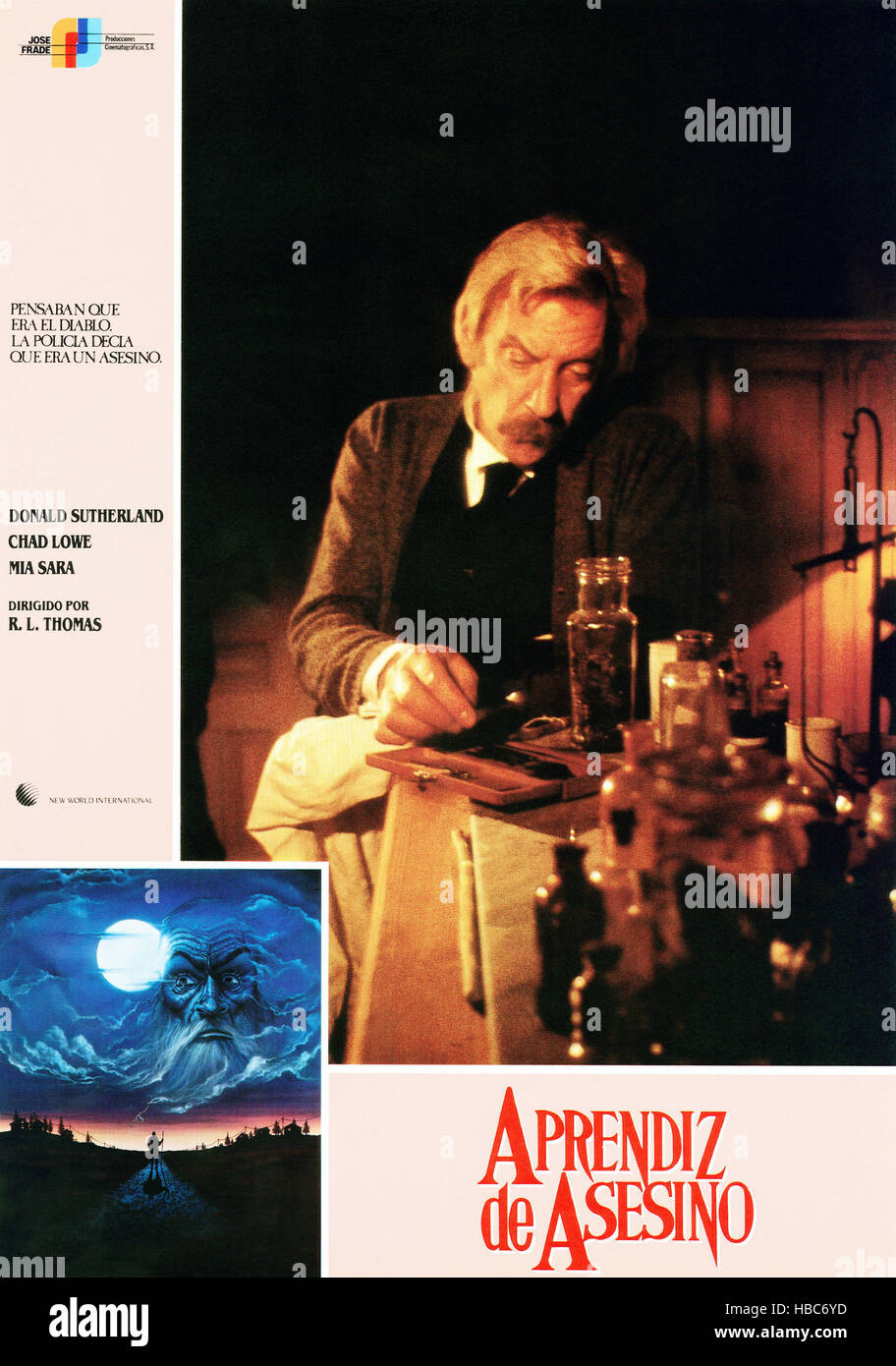 APPRENTICE TO MURDER, (aka APRENDIZ DE ASESINO), Donald Sutherland ...