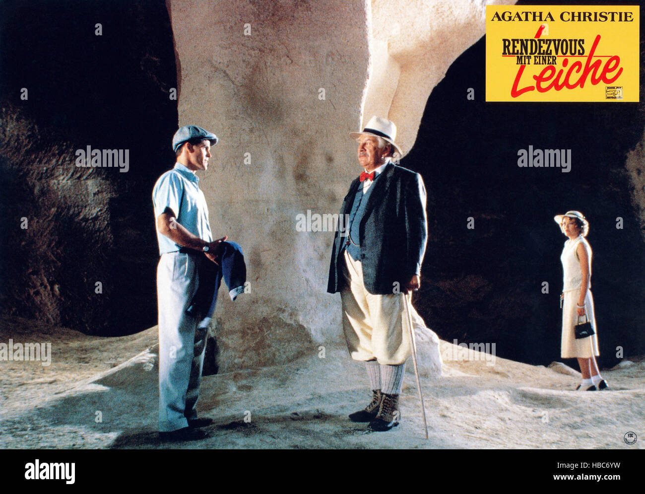 APPOINTMENT WITH DEATH, (aka RENDEZVOUS MIT EINER LEICHE), form left ...