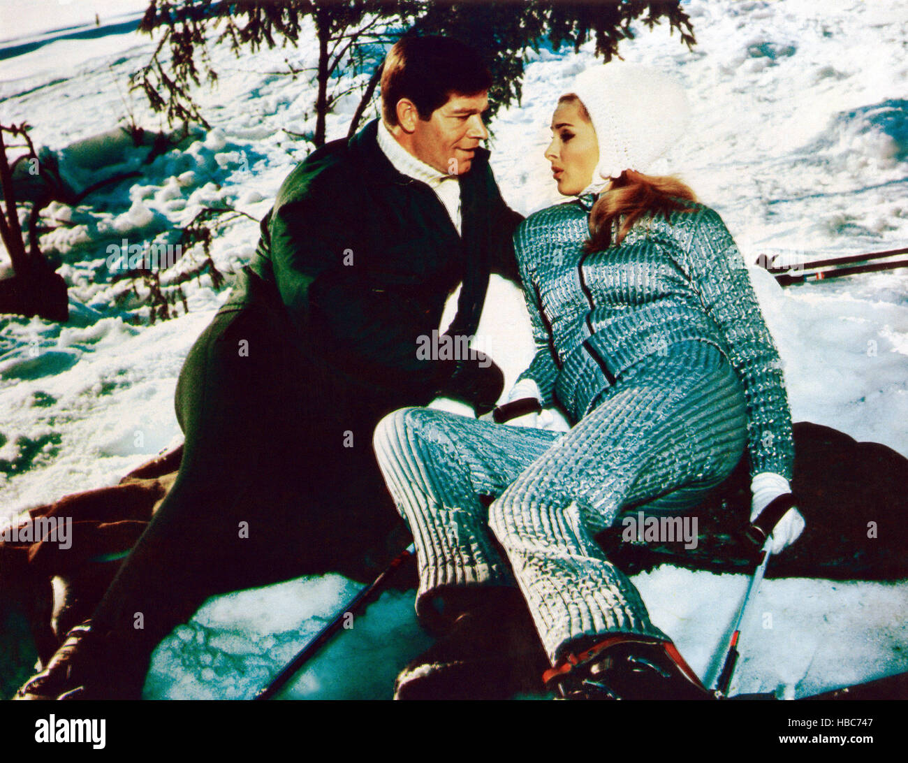 ASSIGNMENT K, from left: Stephen Boyd, Camilla Sparv, 1968 Stock Photo ...