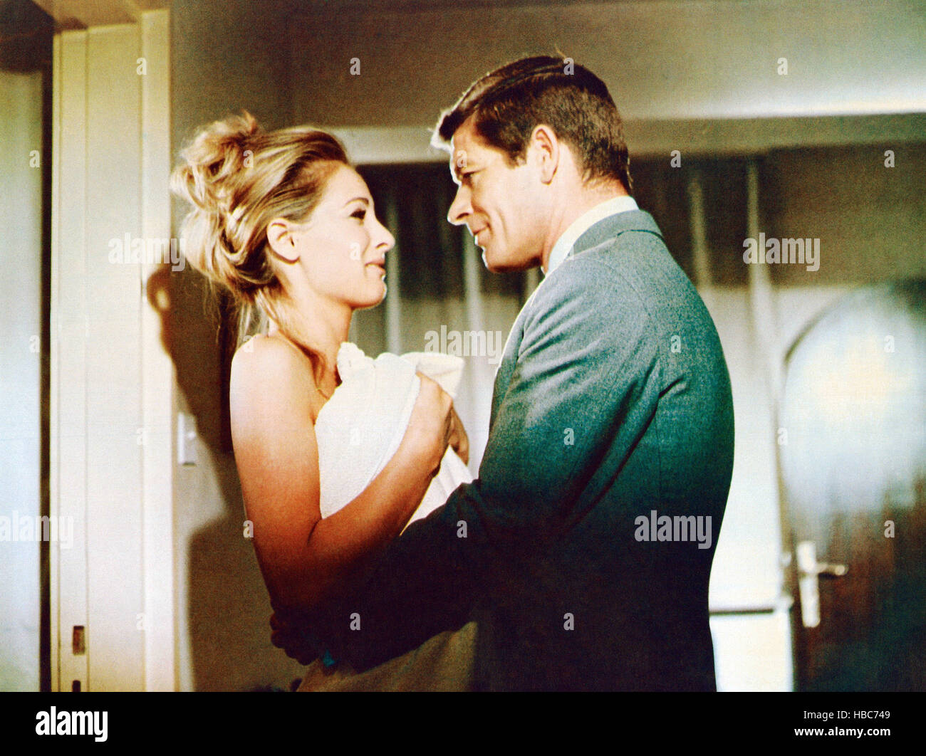 ASSIGNMENT K, from left: Camilla Sparv, Stephen Boyd, 1968 Stock Photo ...