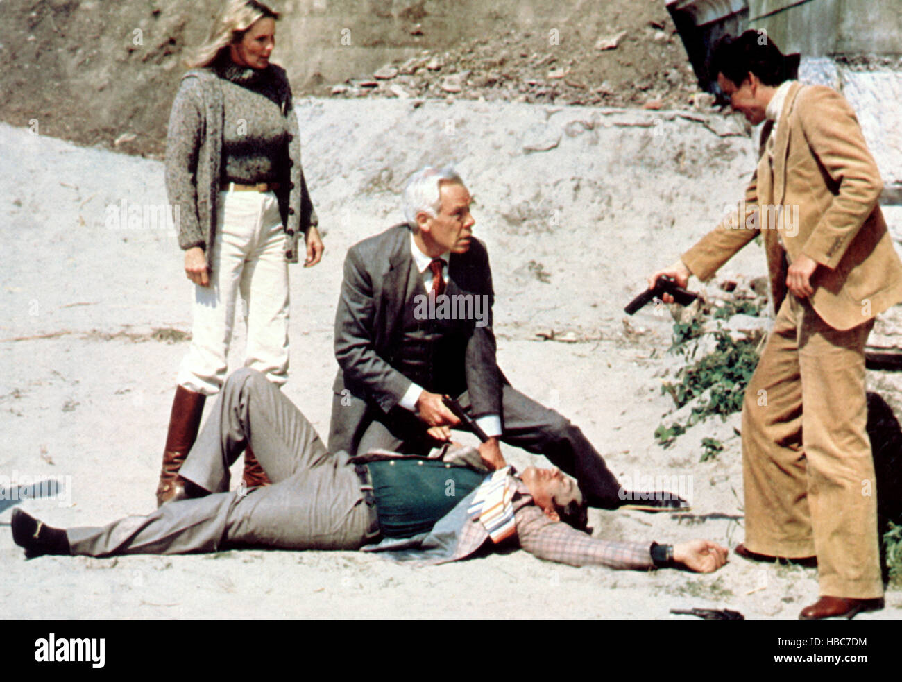 AVALANCHE EXPRESS, Linda Evans, Lee Marvin , Horst Buchholz (right ...