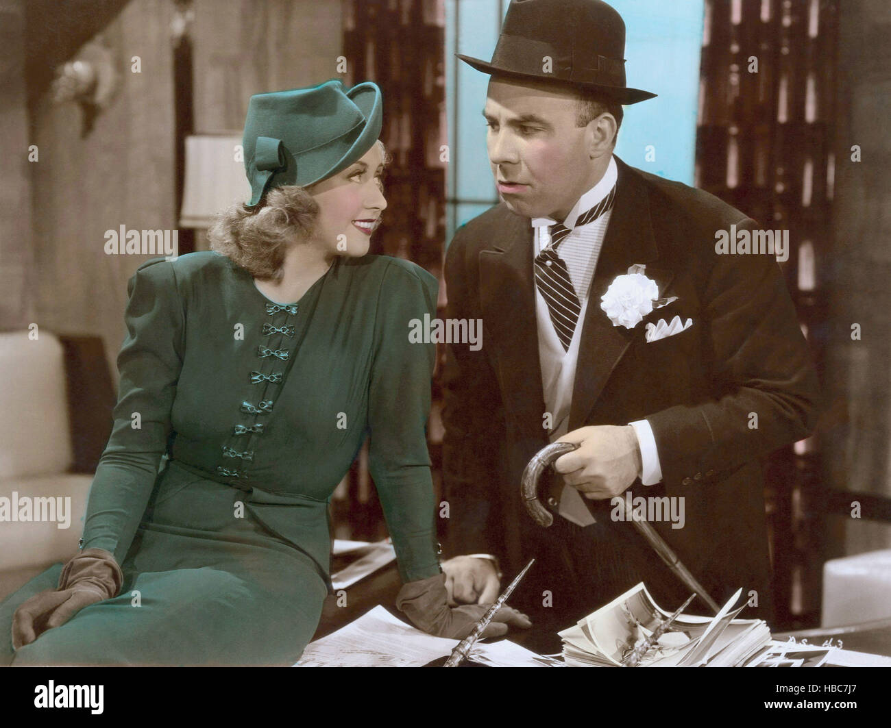 BACK IN CIRCULATION, Joan Blondell, Ben Welden, 1937 Stock Photo - Alamy