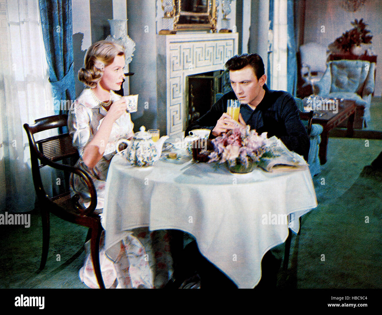 BUTTERFIELD 8, from left: Dina Merrill, Laurence Harvey, 1960 Stock ...